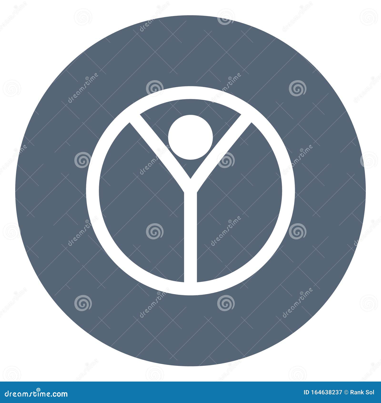 Tiandao Symbol Isolated Vector Icon Which Can Easily Modify or Edit ...