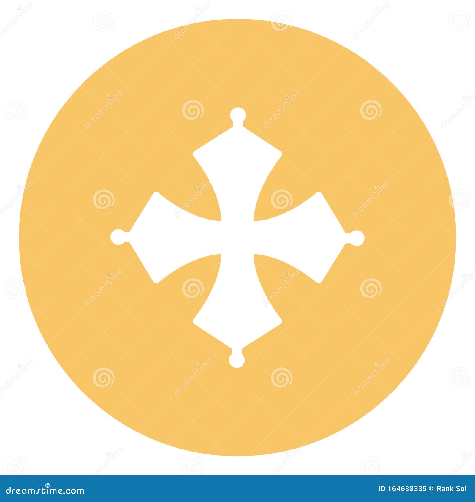 Christianity Isolated Vector Icon Which Can Easily Modify or Edit Stock ...