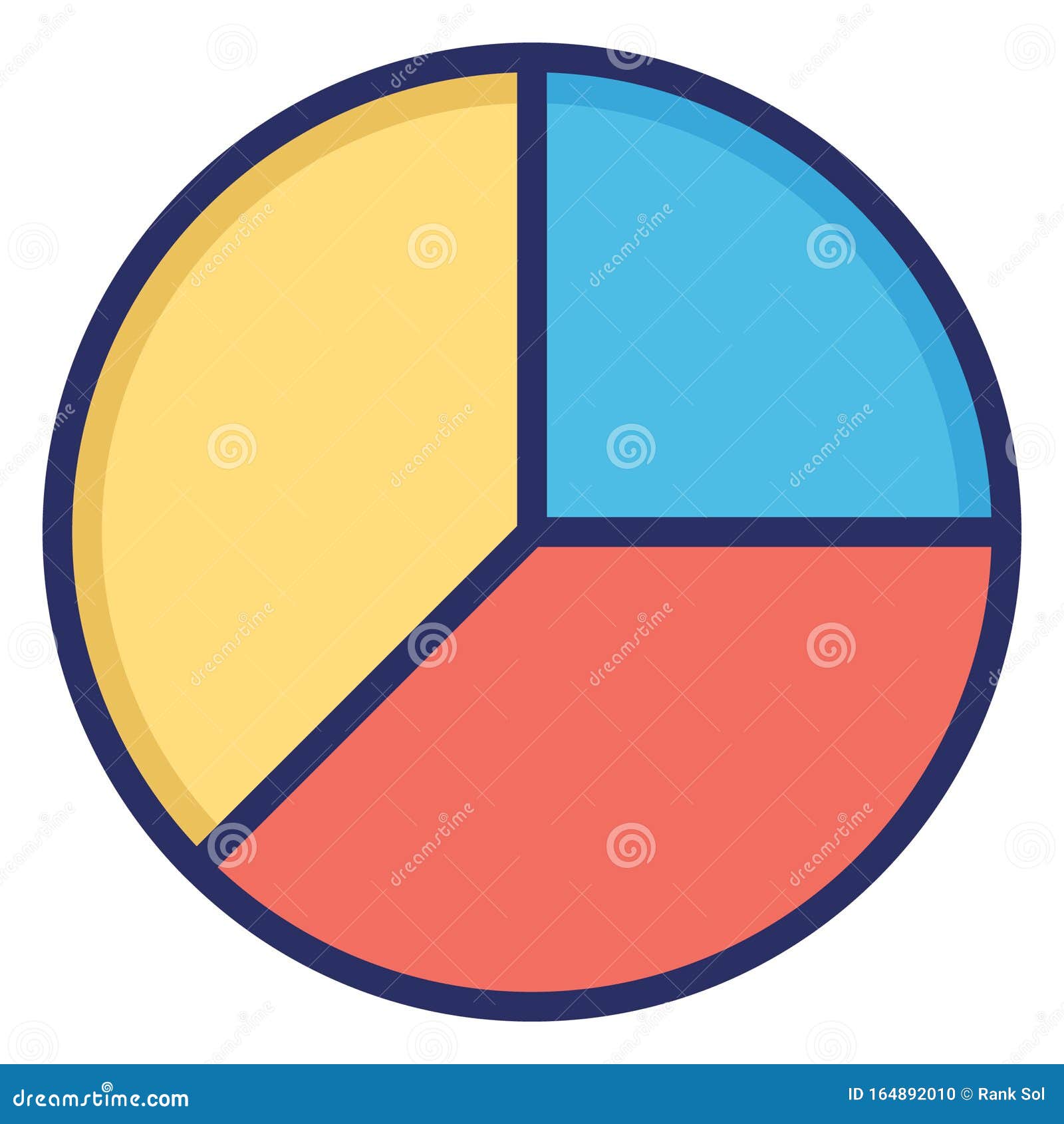 Basic RGB Chart Isolated Vector Icon Which Can Easily Modify or Edit ...