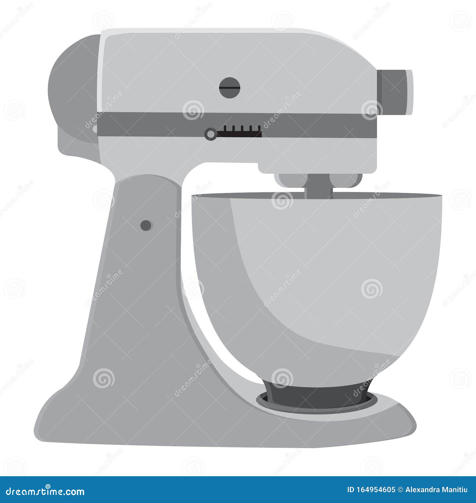 Simple Stand Mixer Flat Vector Illustration Icon Design Kitchen ...