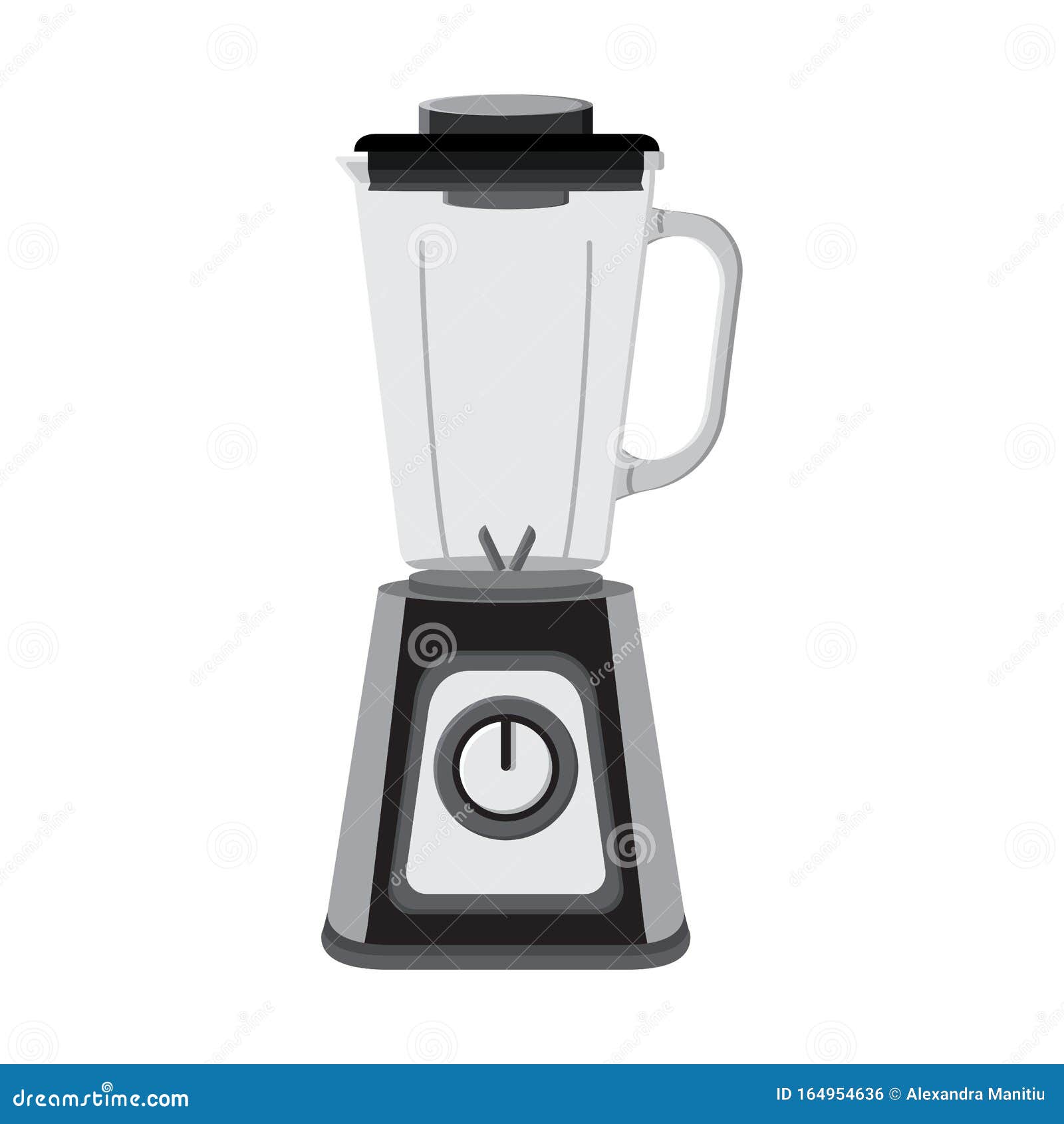 Simple Blender Flat Vector Illustration Icon Design Kitchen Electronics ...