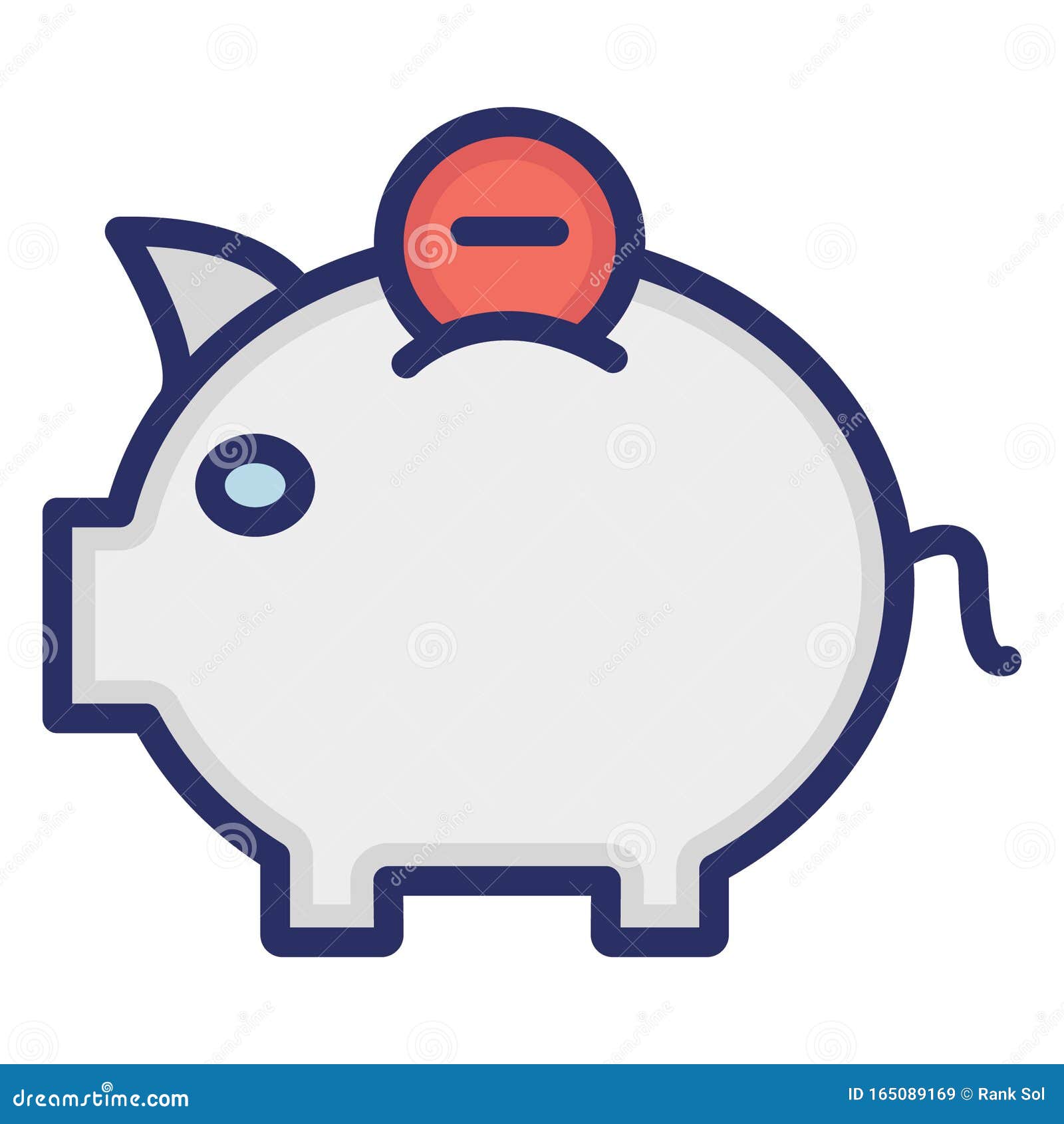 Minus Money Isolated Vector Icon Which Can Easily Modify or Edit Stock ...