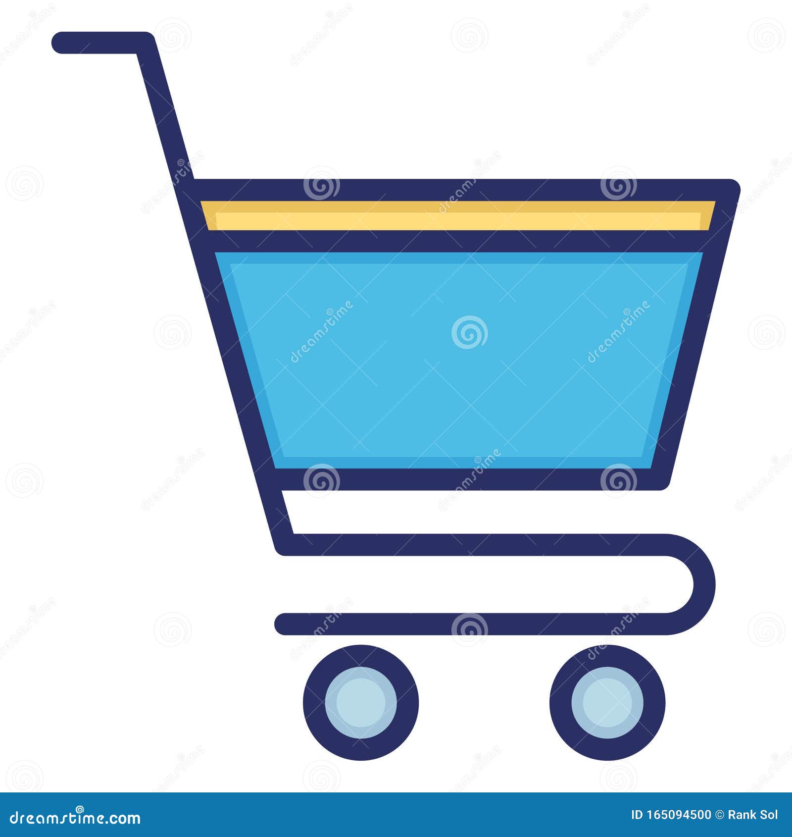 Cart Isolated Vector Icon Which Can Easily Modify or Edit Stock Vector ...