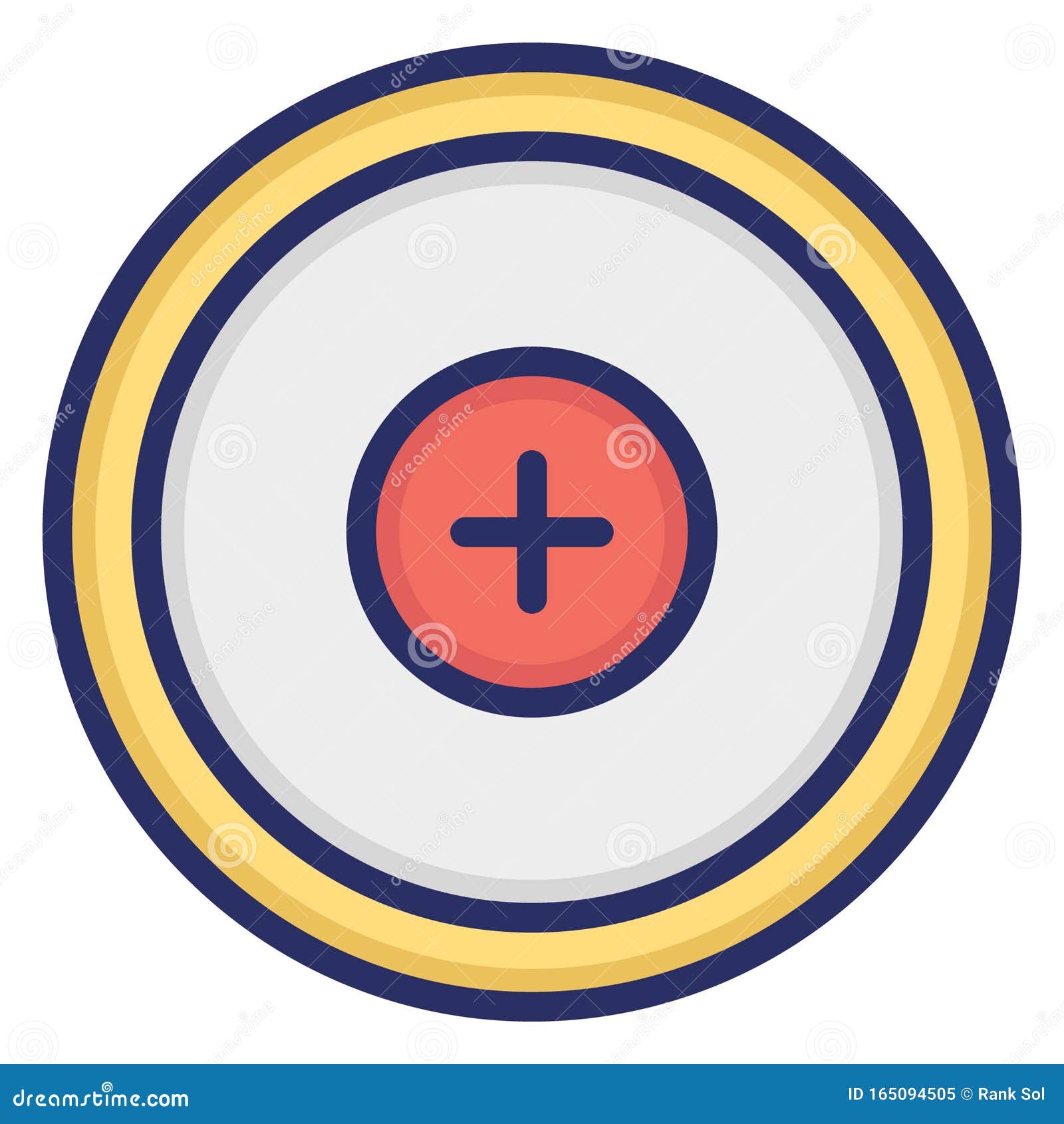 Addition Isolated Vector Icon Which Can Easily Modify or Edit Stock ...