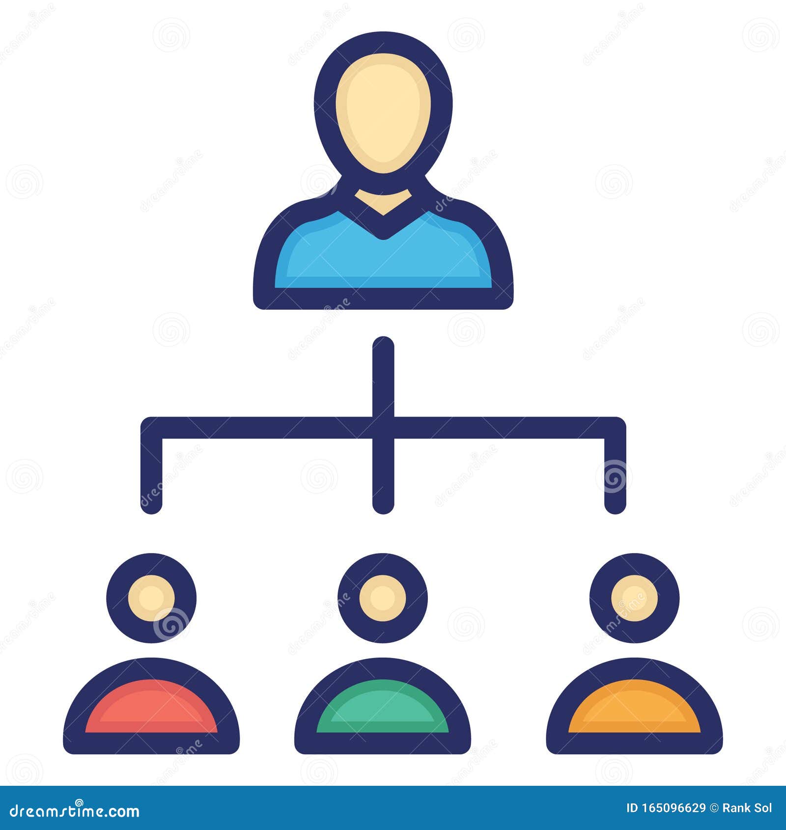 Boss Isolated Vector Icon Which Can Easily Modify or Edit Stock Vector ...