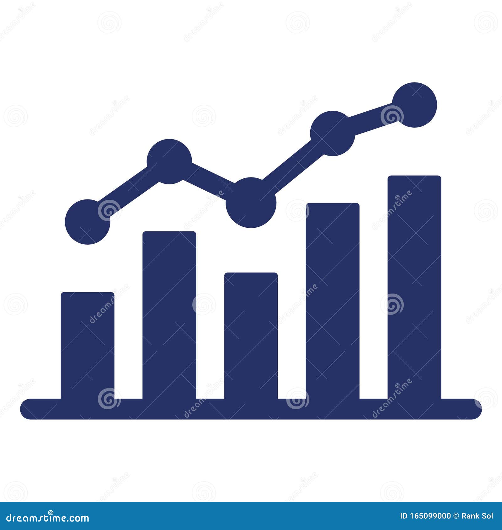 Graphical Representation Isolated Vector Icon Which Can Easily Modify ...
