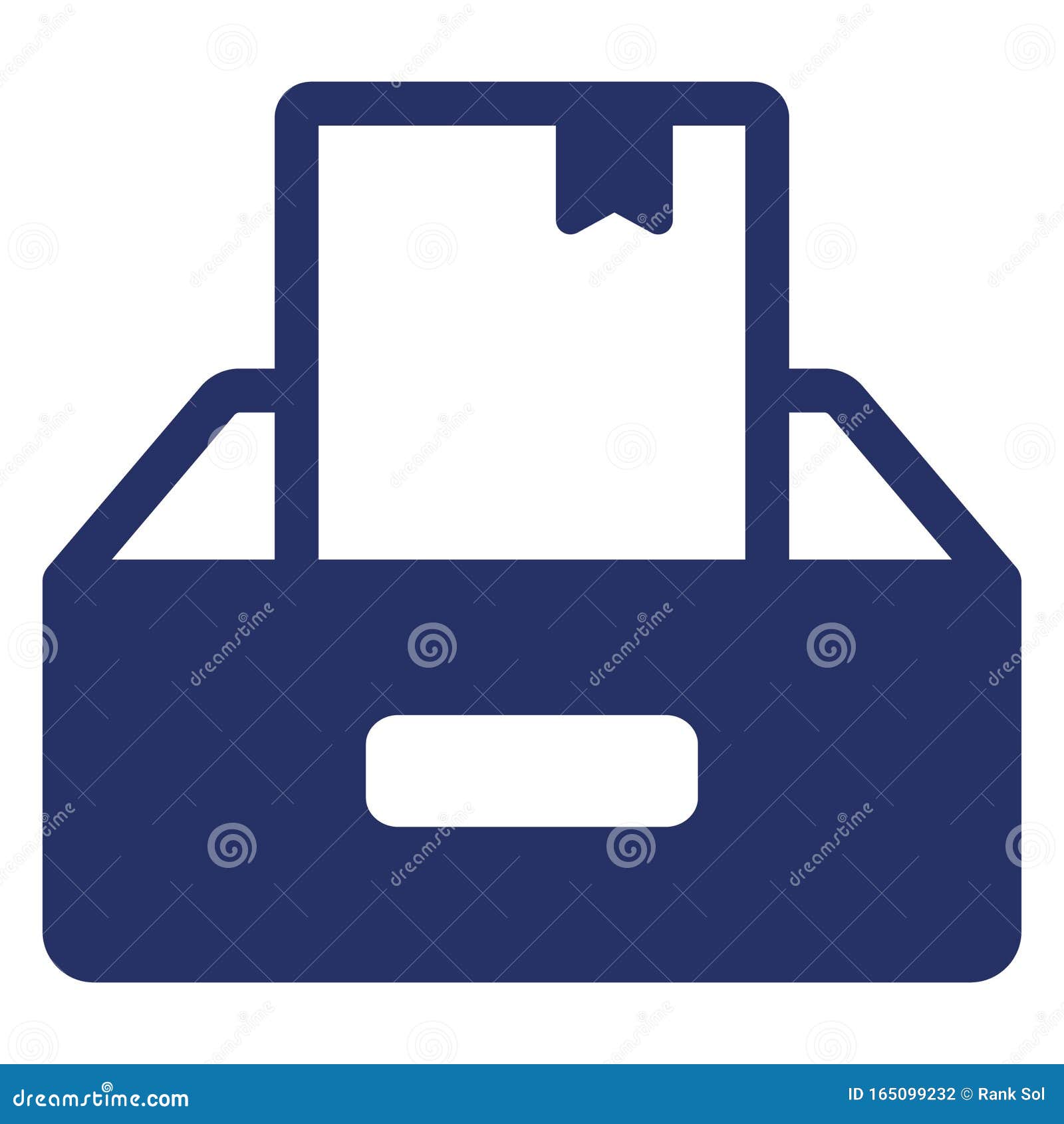 Deed Isolated Vector Icon Which Can Easily Modify or Edit Stock ...