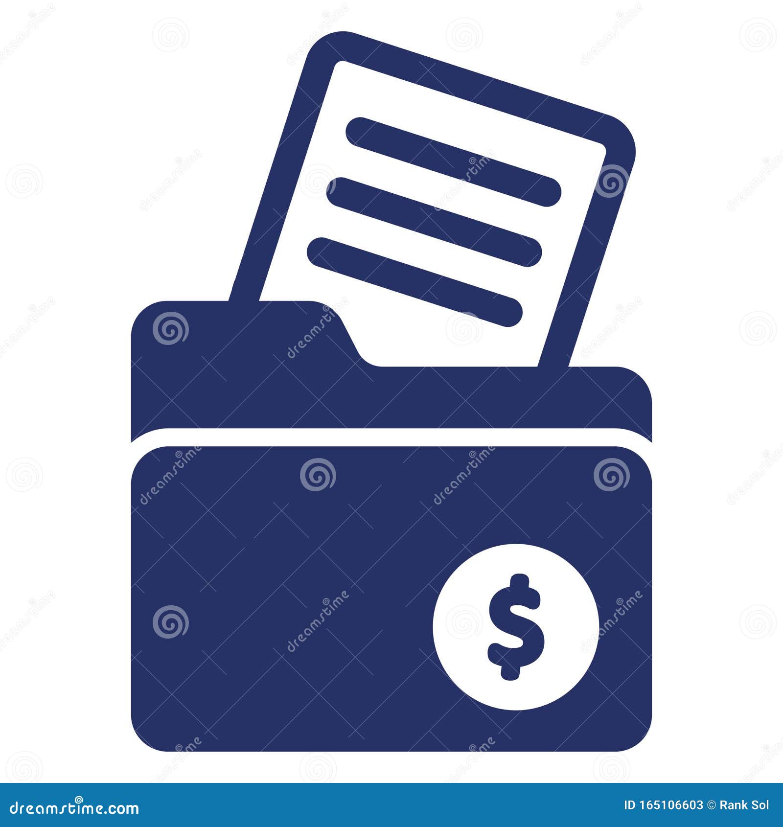 Card Holder Isolated Vector Icon Which Can Easily Modify or Edit Stock ...