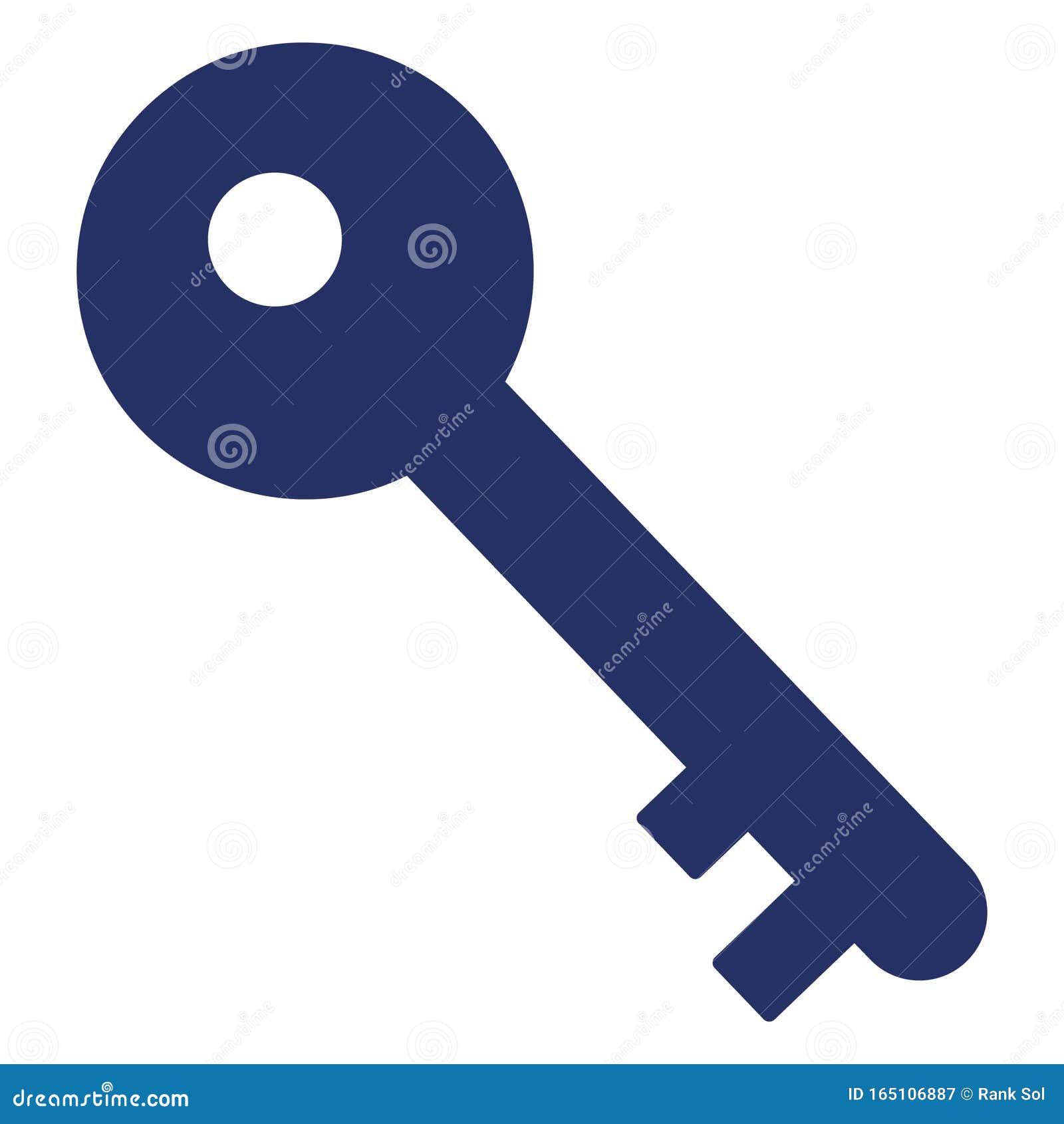 Key Isolated Vector Icon Which Can Easily Modify or Edit Stock Vector ...