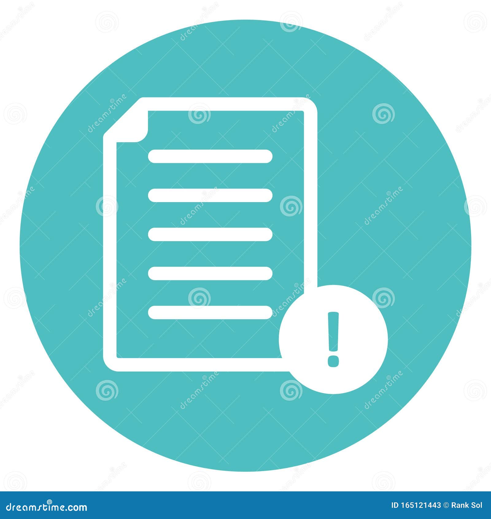 File Error Isolated Vector Icon Which Can Easily Modify or Edit Stock ...