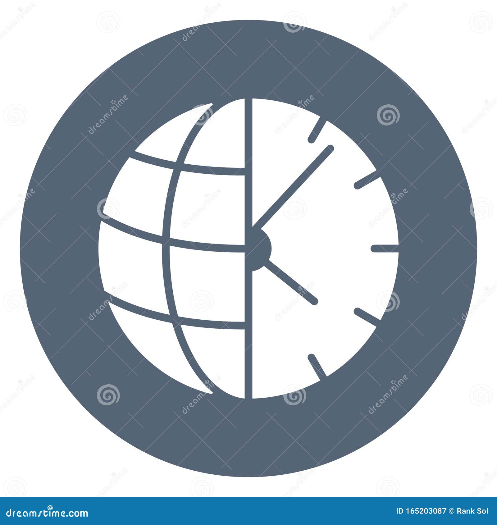 Clock Isolated Vector Icon Which Can Easily Modify or Edit Stock Vector ...