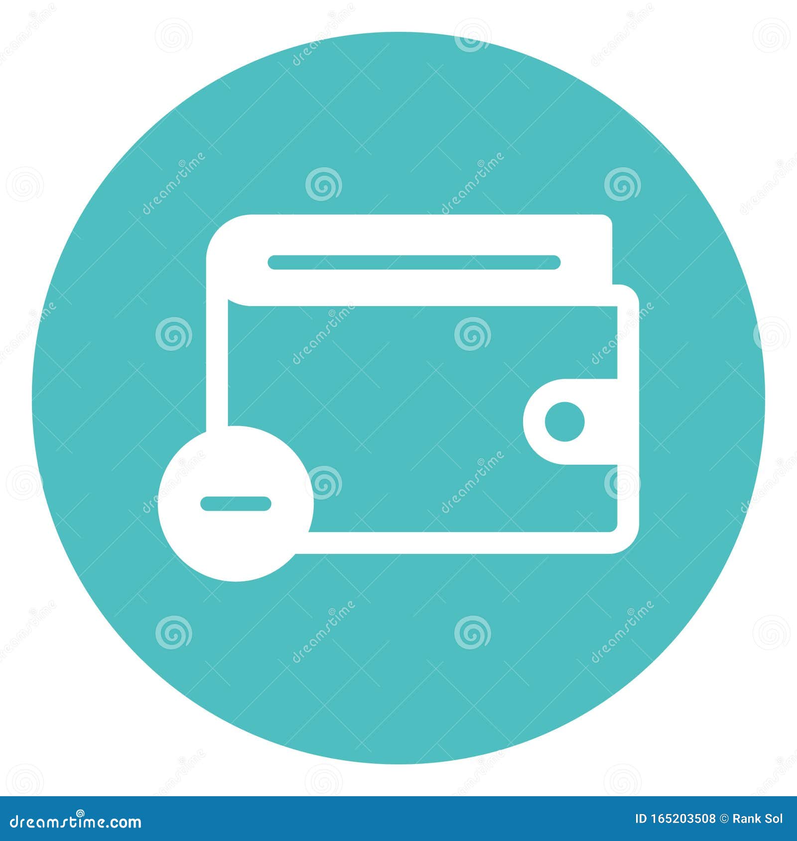 Expenses Isolated Vector Icon Which Can Easily Modify or Edit Stock ...
