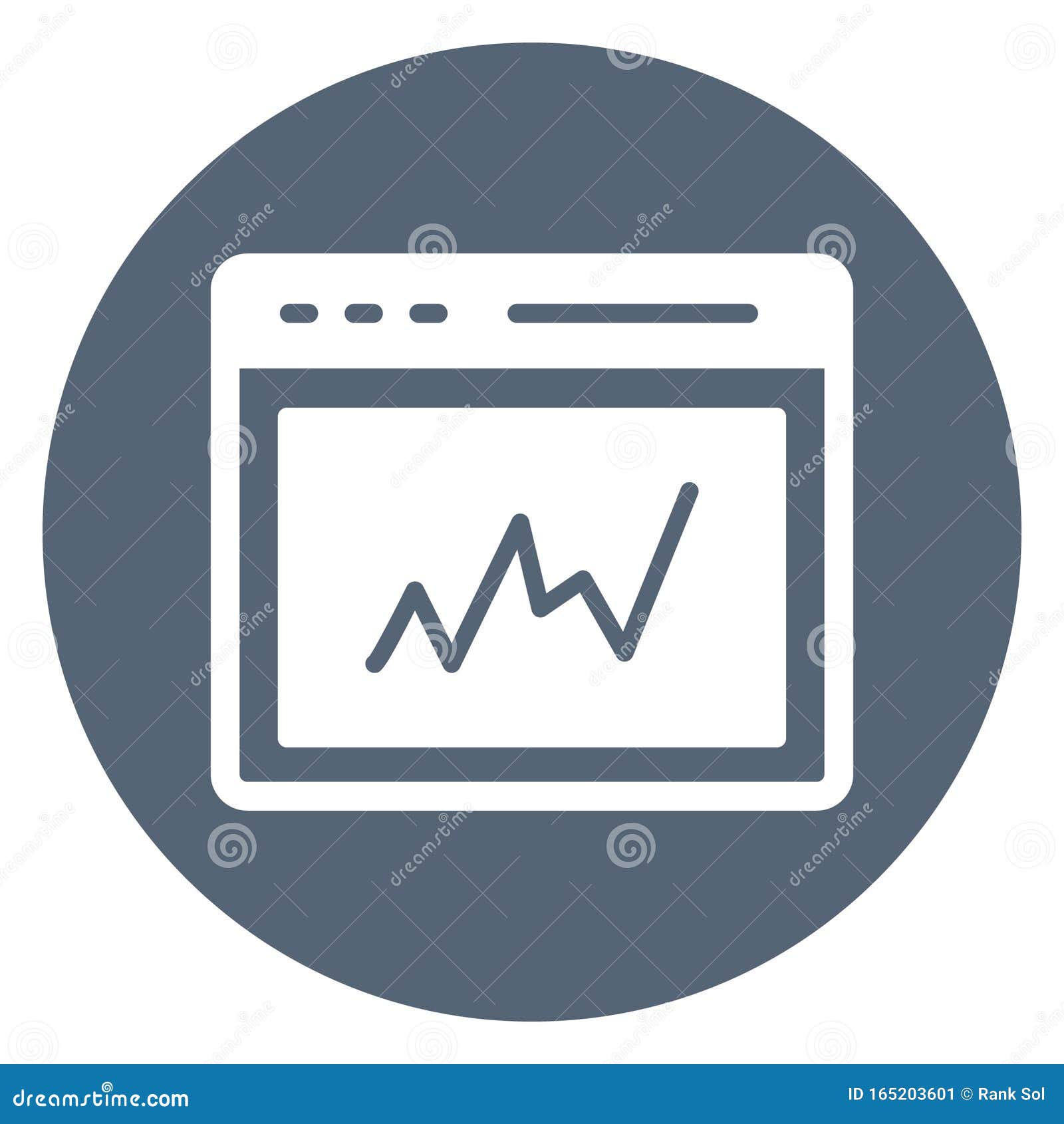 Chart Isolated Vector Icon Which Can Easily Modify or Edit Chart ...