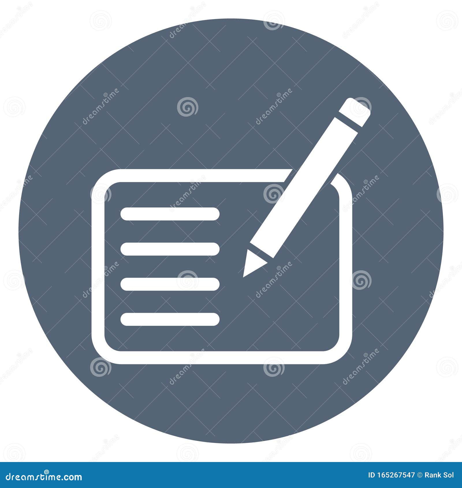 Document Isolated Vector Icon Which Can Easily Modify or Edit Stock ...