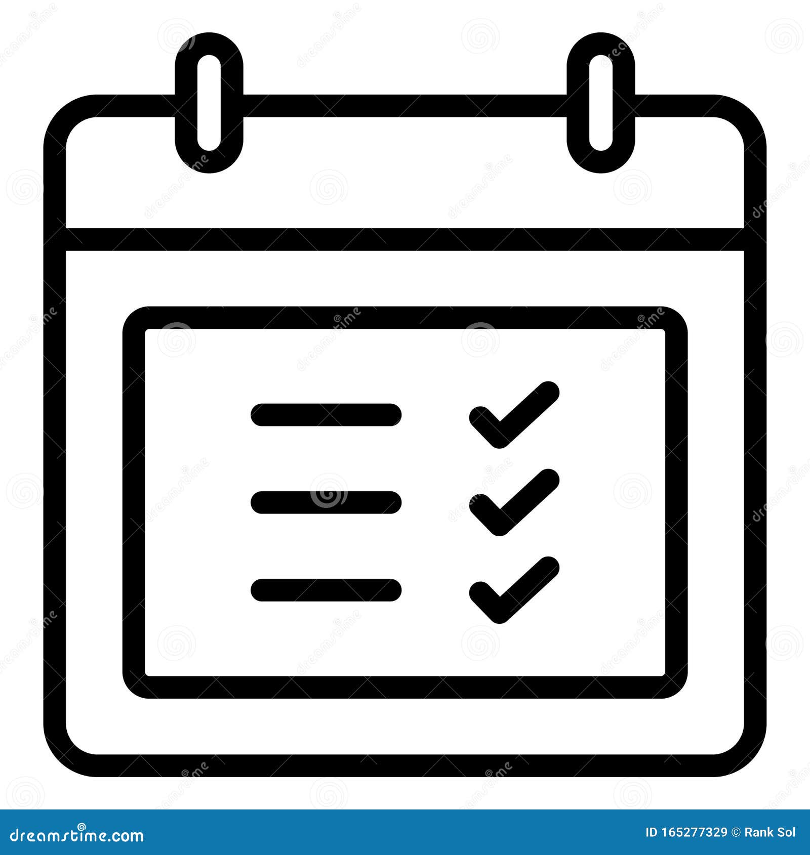 Attendance Isolated Vector Icon Which Can Easily Modify or Edit Stock ...