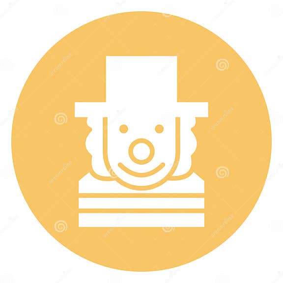 Buffoon Isolated Vector Icon Which Can Easily Modify or Edit Stock ...