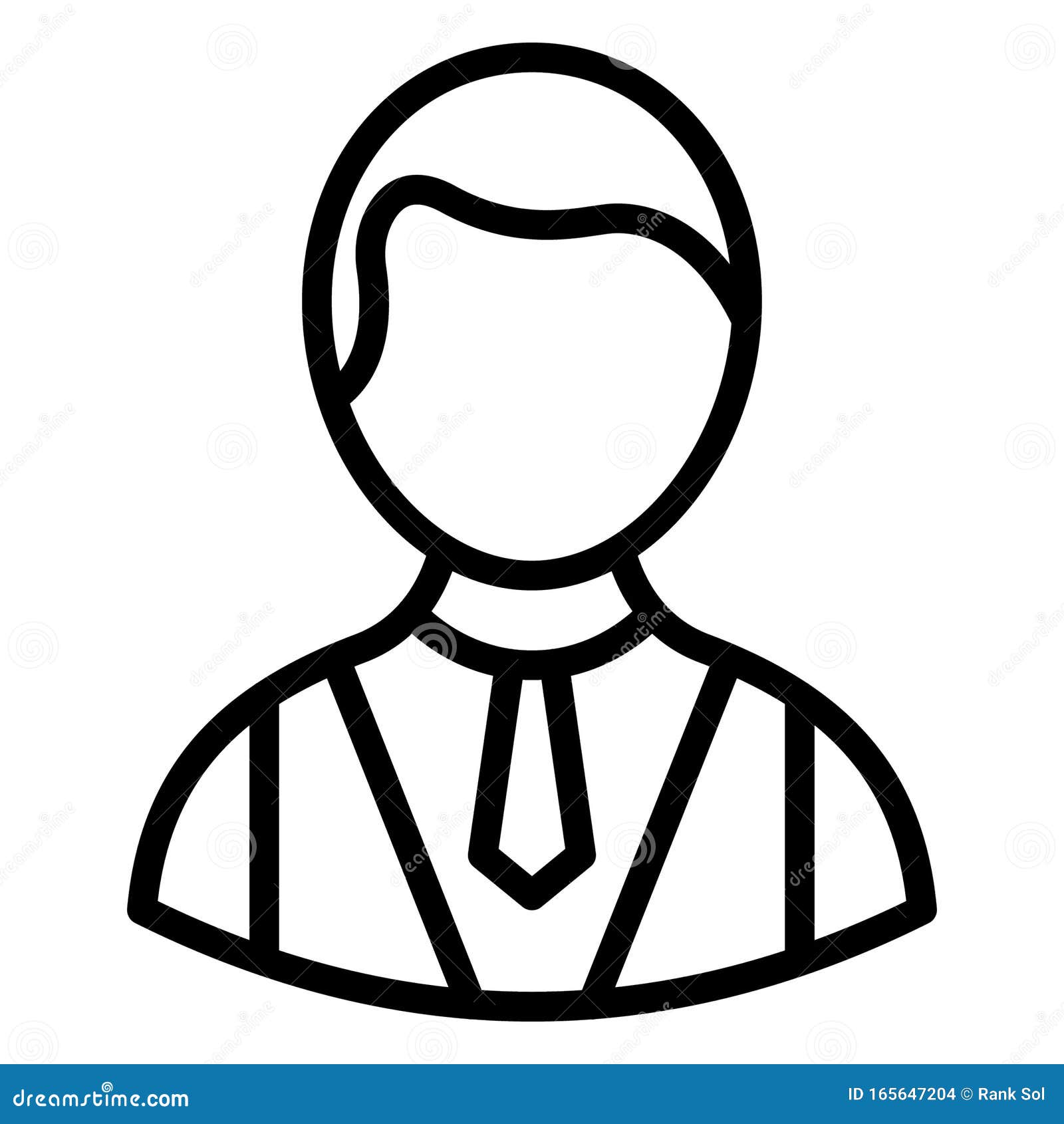 Boy Isolated Vector Icon Which Can Easily Modify or Edit Stock Vector ...