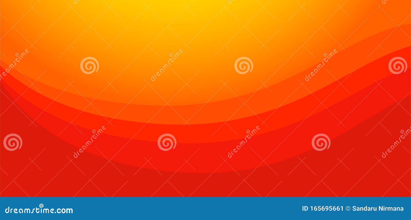 Abstract Gold Orange Wave Background Vector Orange Tone Abstract ...
