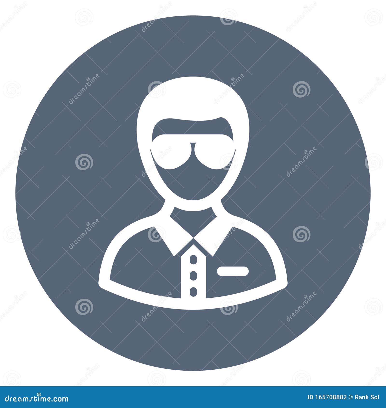 Manager Isolated Vector Icon Which Can Easily Modify or Edit Stock ...