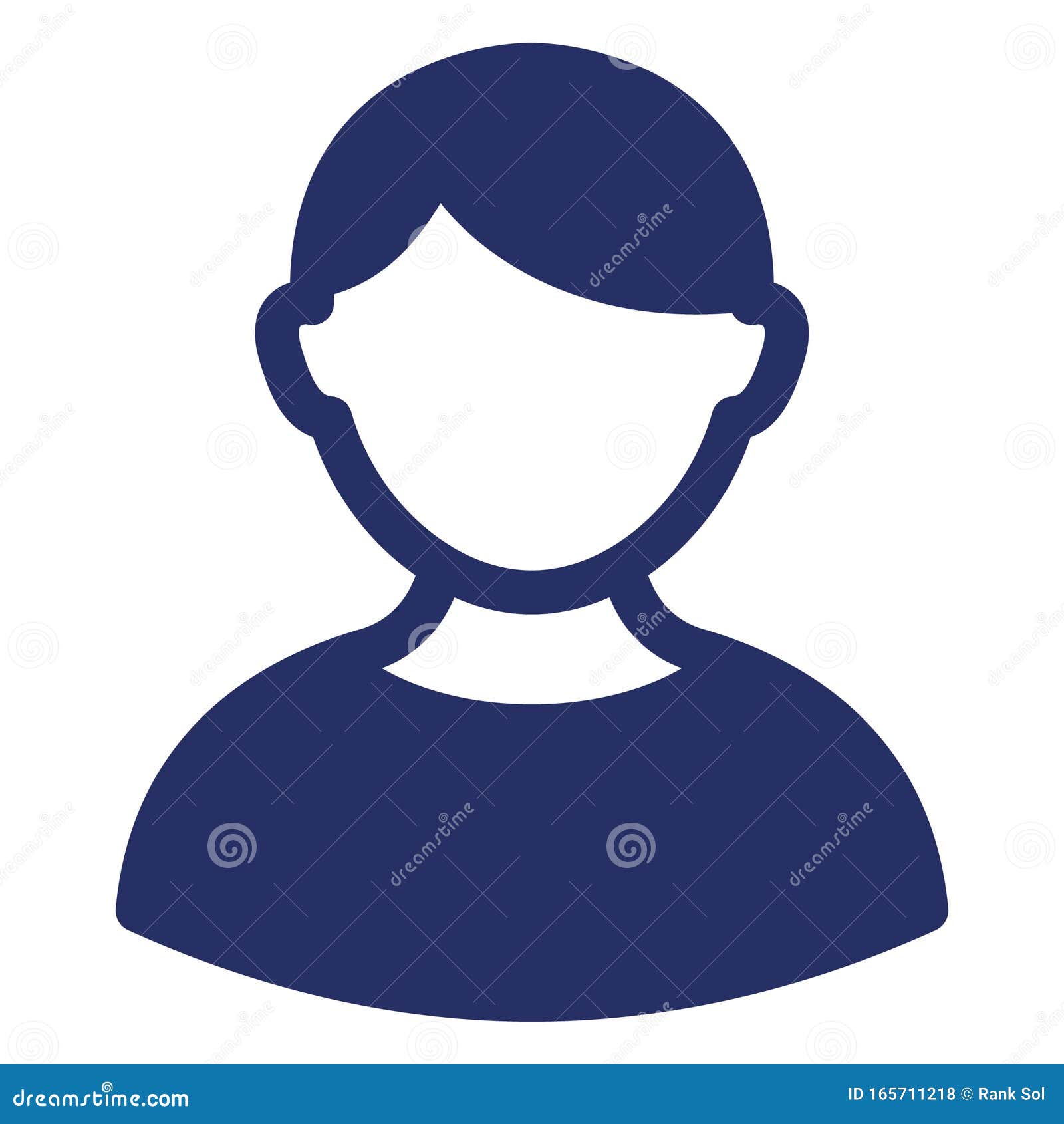 Fashion Boy Isolated Vector Icon Which Can Easily Modify or Edit Stock ...