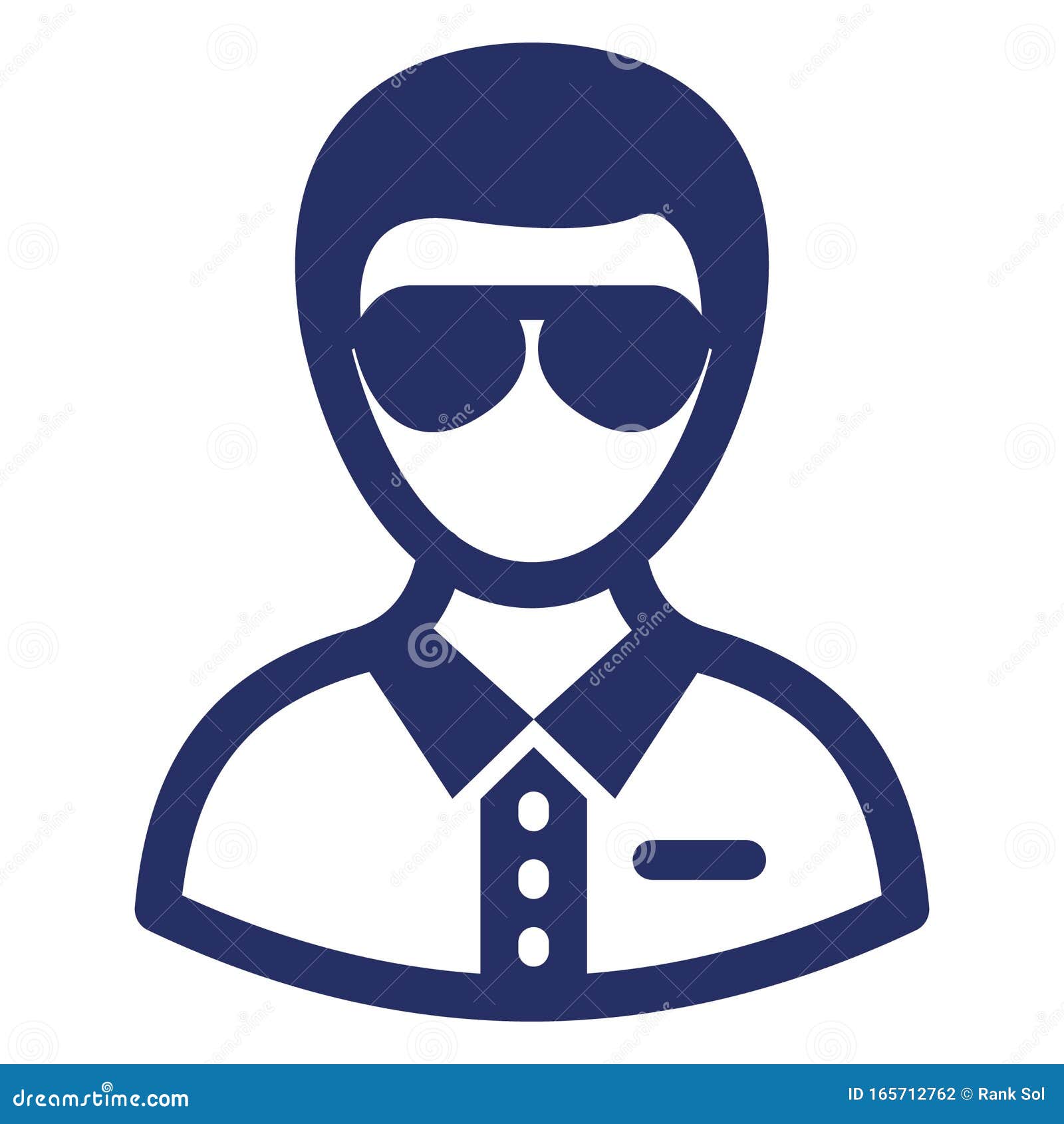 Manager Isolated Vector Icon Which Can Easily Modify or Edit Stock ...