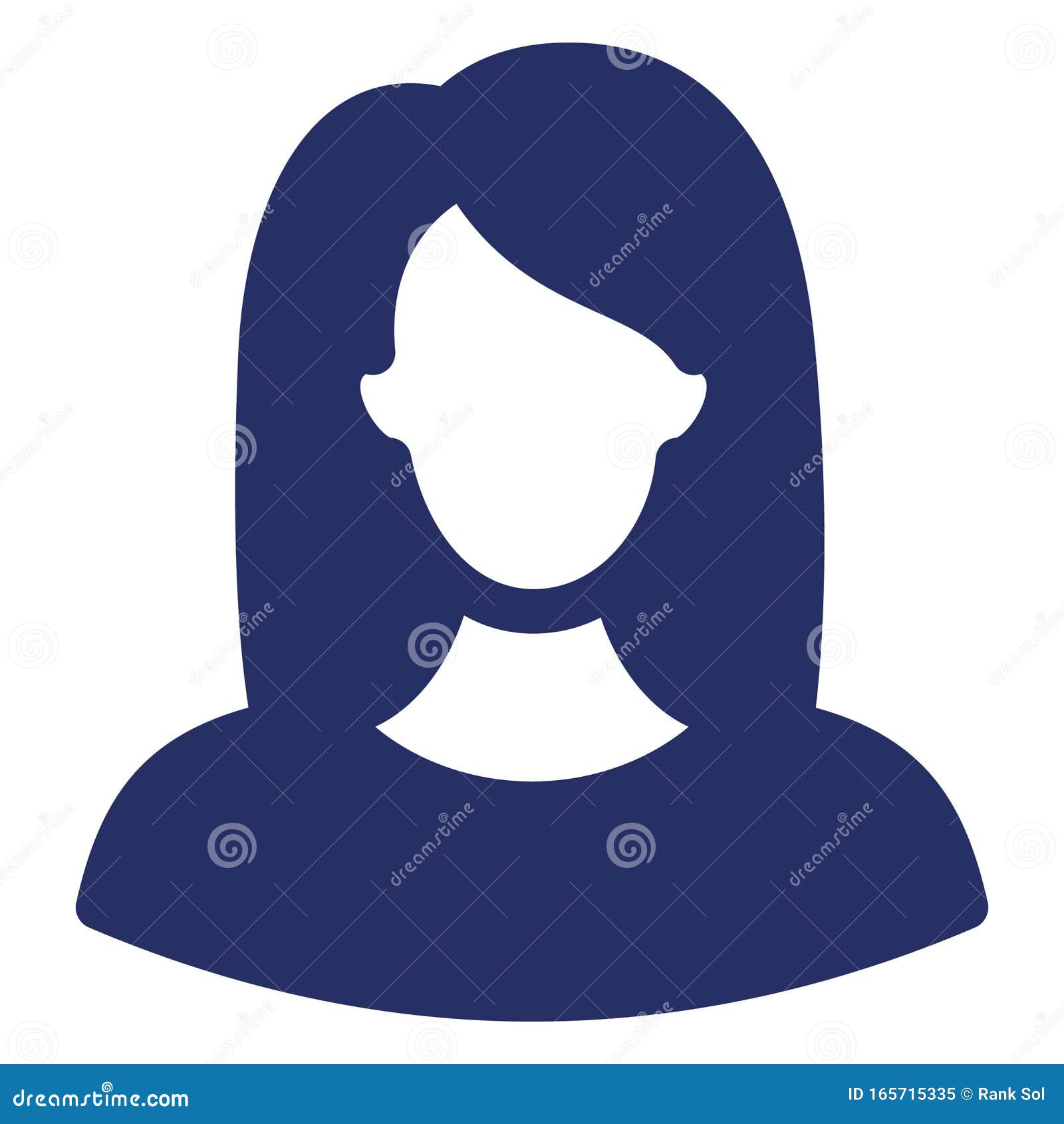 Miss Isolated Vector Icon Which Can Easily Modify or Edit Stock ...
