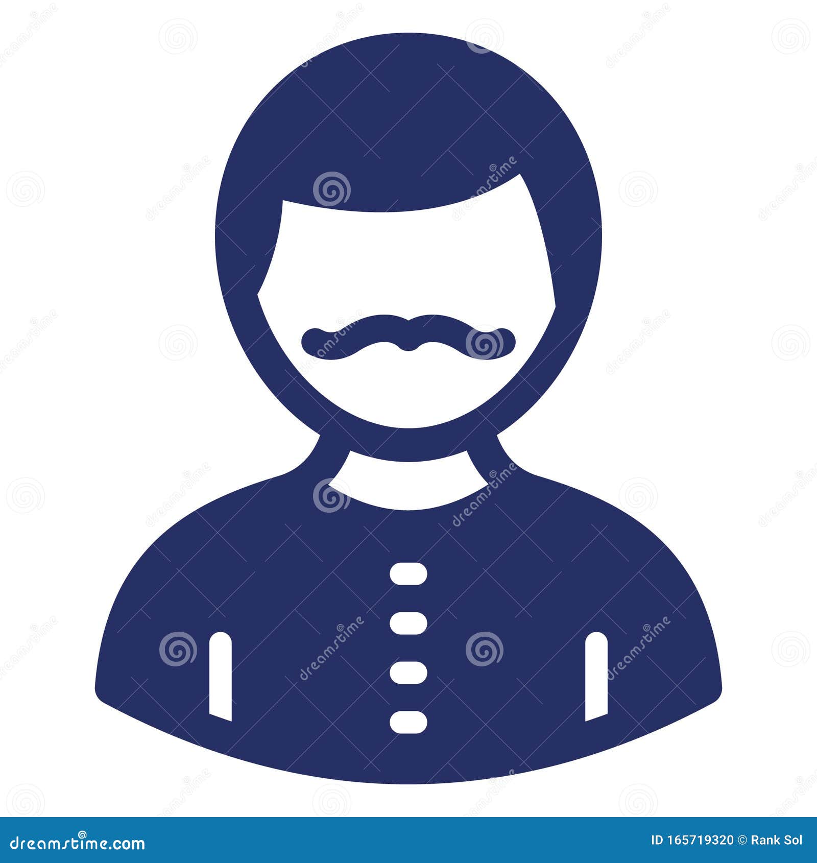Male Isolated Vector Icon Which Can Easily Modify or Edit Stock Vector ...