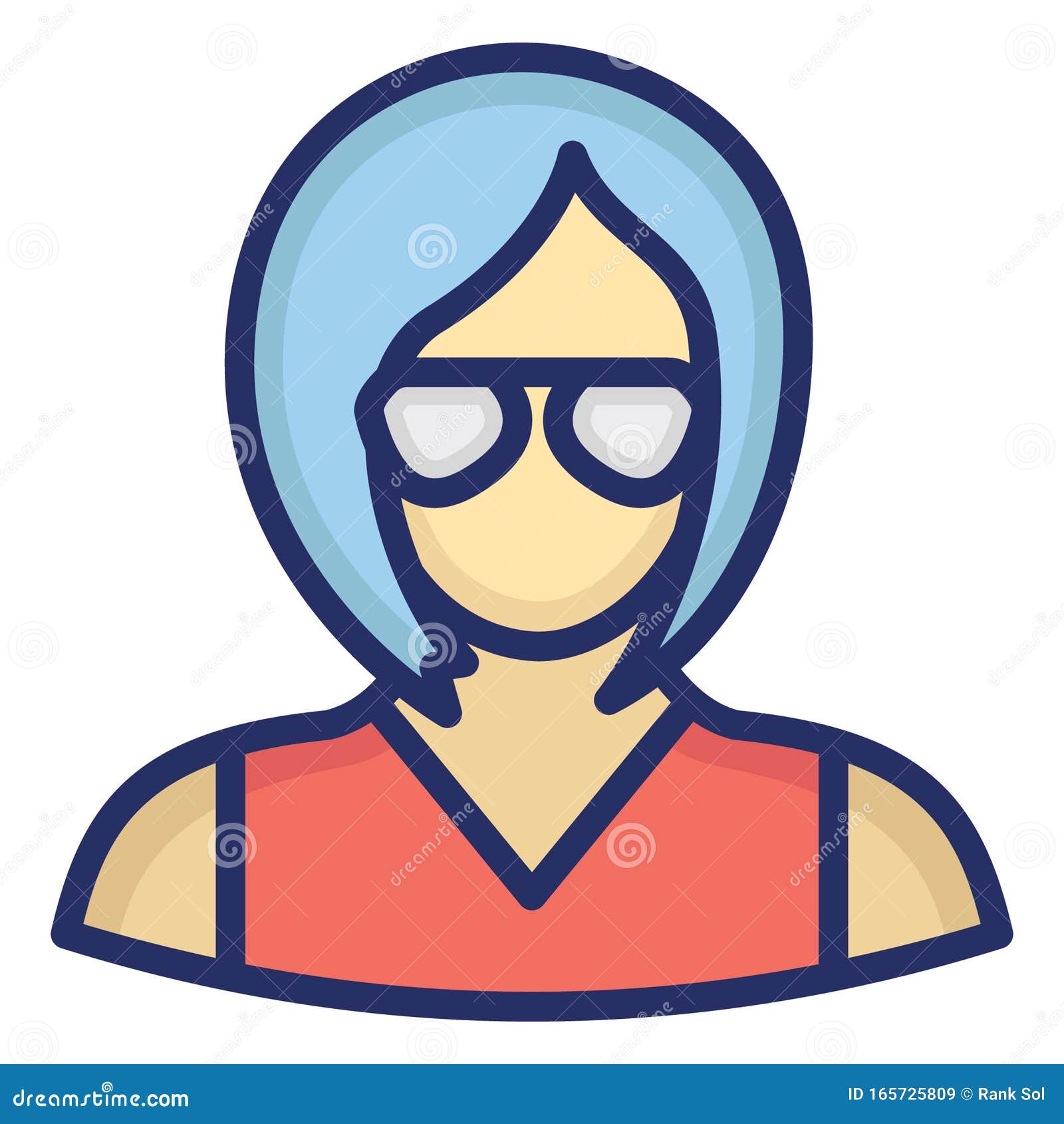 Tutor Avatar Isolated Vector Icon Which Can Easily Modify or Edit Stock ...