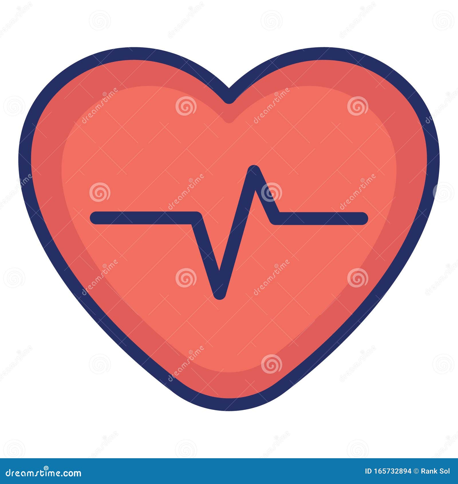 Cardio Isolated Vector Icon that Can Be Easily Modified or Edit Stock ...