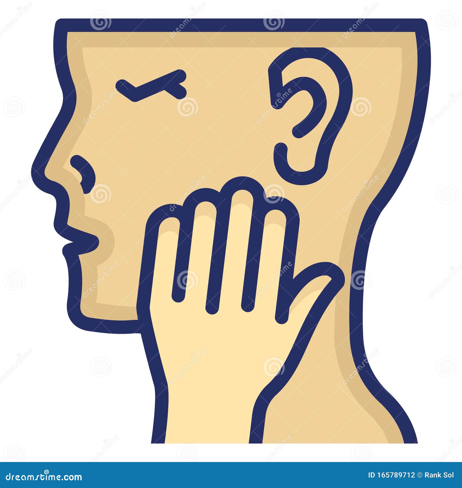 Ear Pain Isolated Vector Icon that Can Be Easily Modified or Edit Stock ...