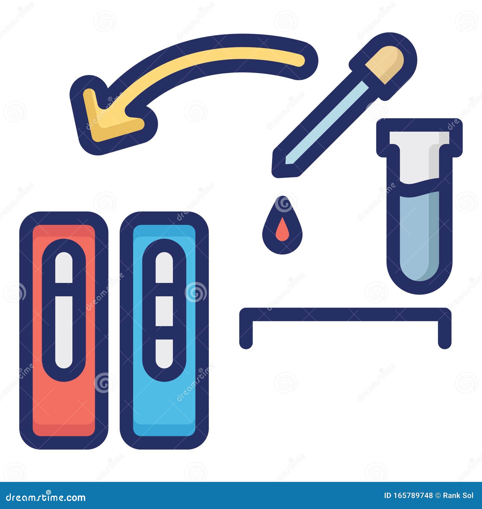 Antigen Isolated Vector Icon that Can Be Easily Modified or Edit Stock ...