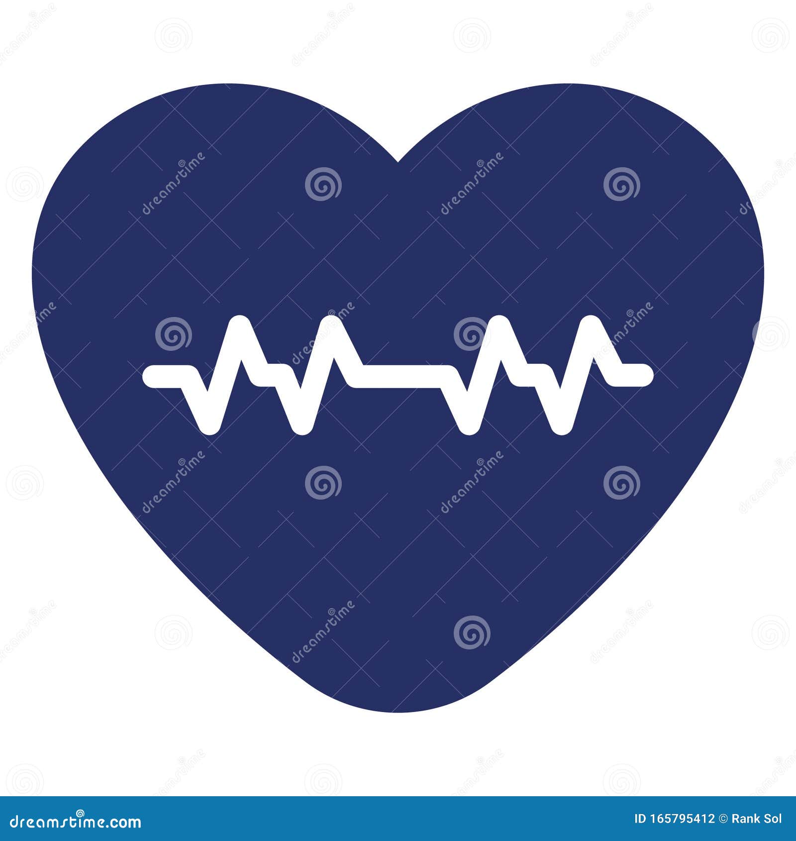 Arrhythmia Isolated Vector Icon that Can Be Easily Modified or Edit ...