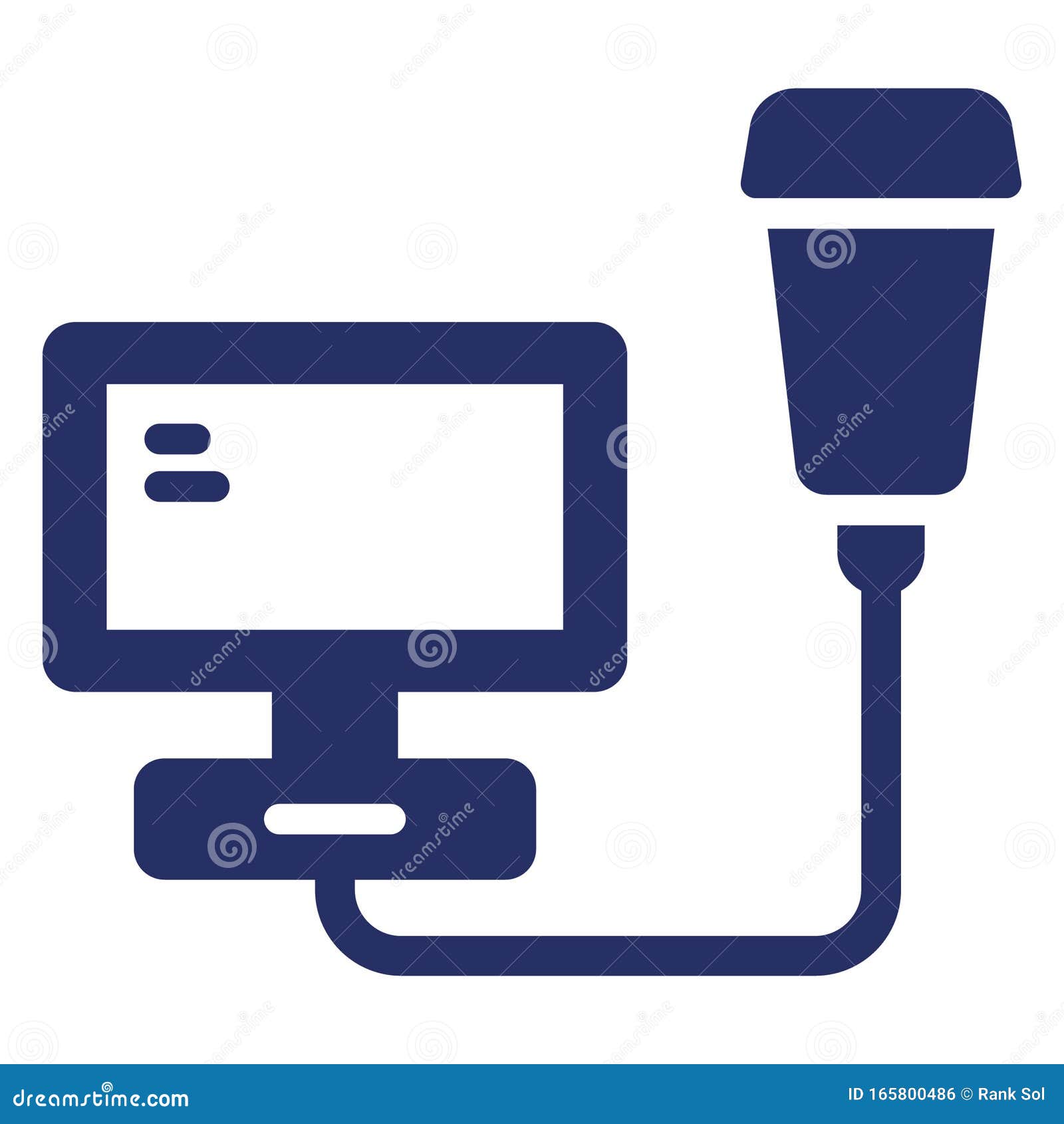 Medical Technology Isolated Vector Icon that Can Be Easily Modified or ...