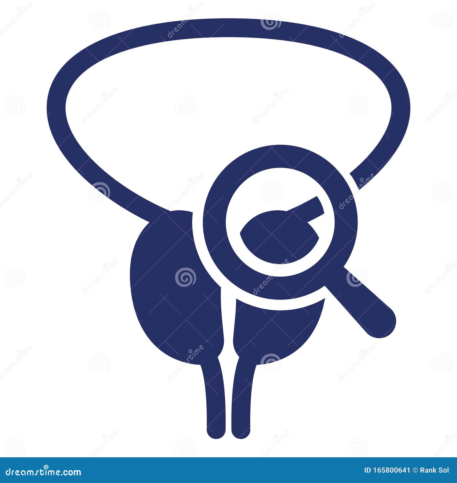 Prostate Isolated Vector Icon that Can Be Easily Modified or Edit Stock ...