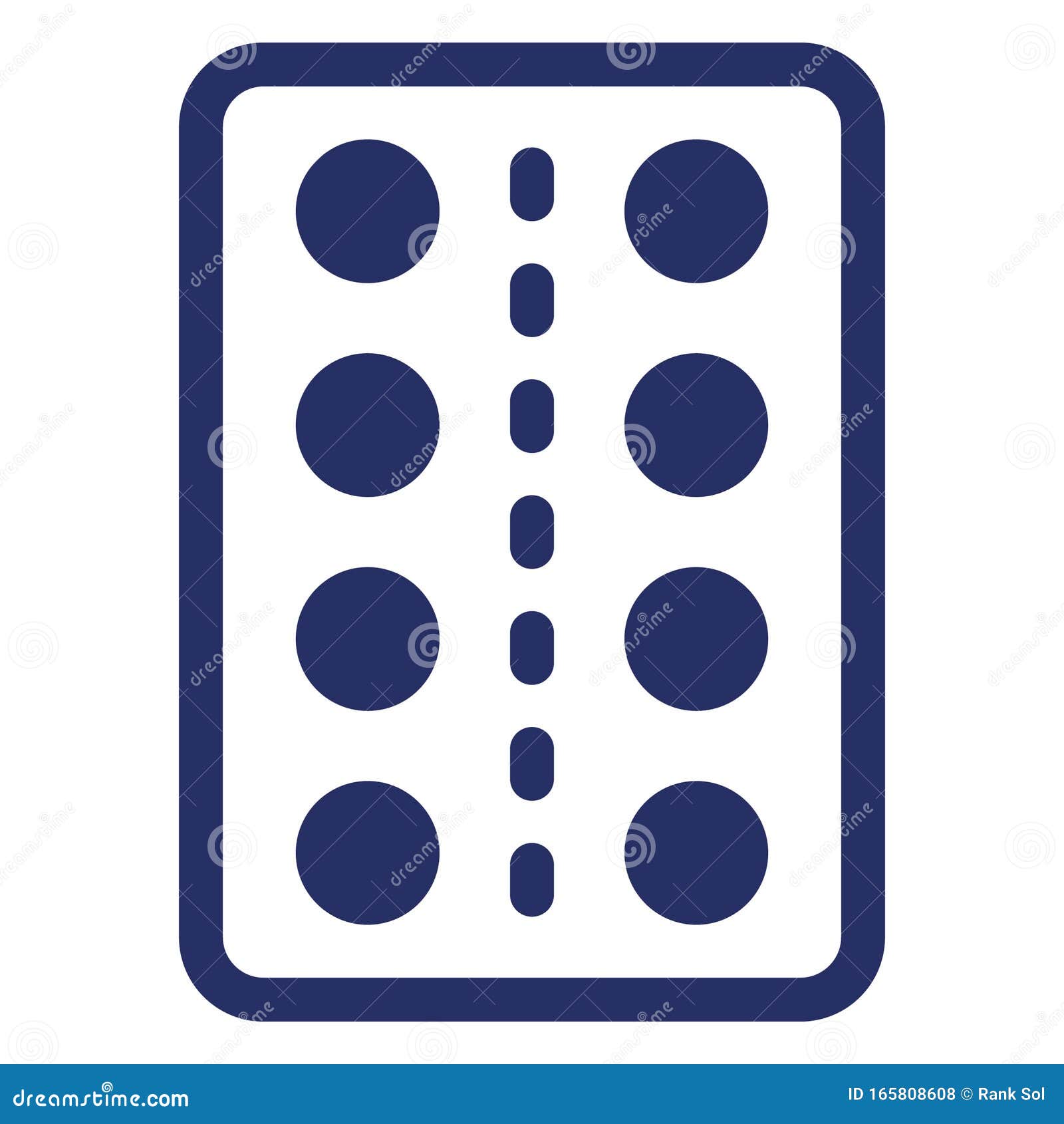 Birth Control Pill Isolated Vector Icon that Can Be Easily Modified or ...