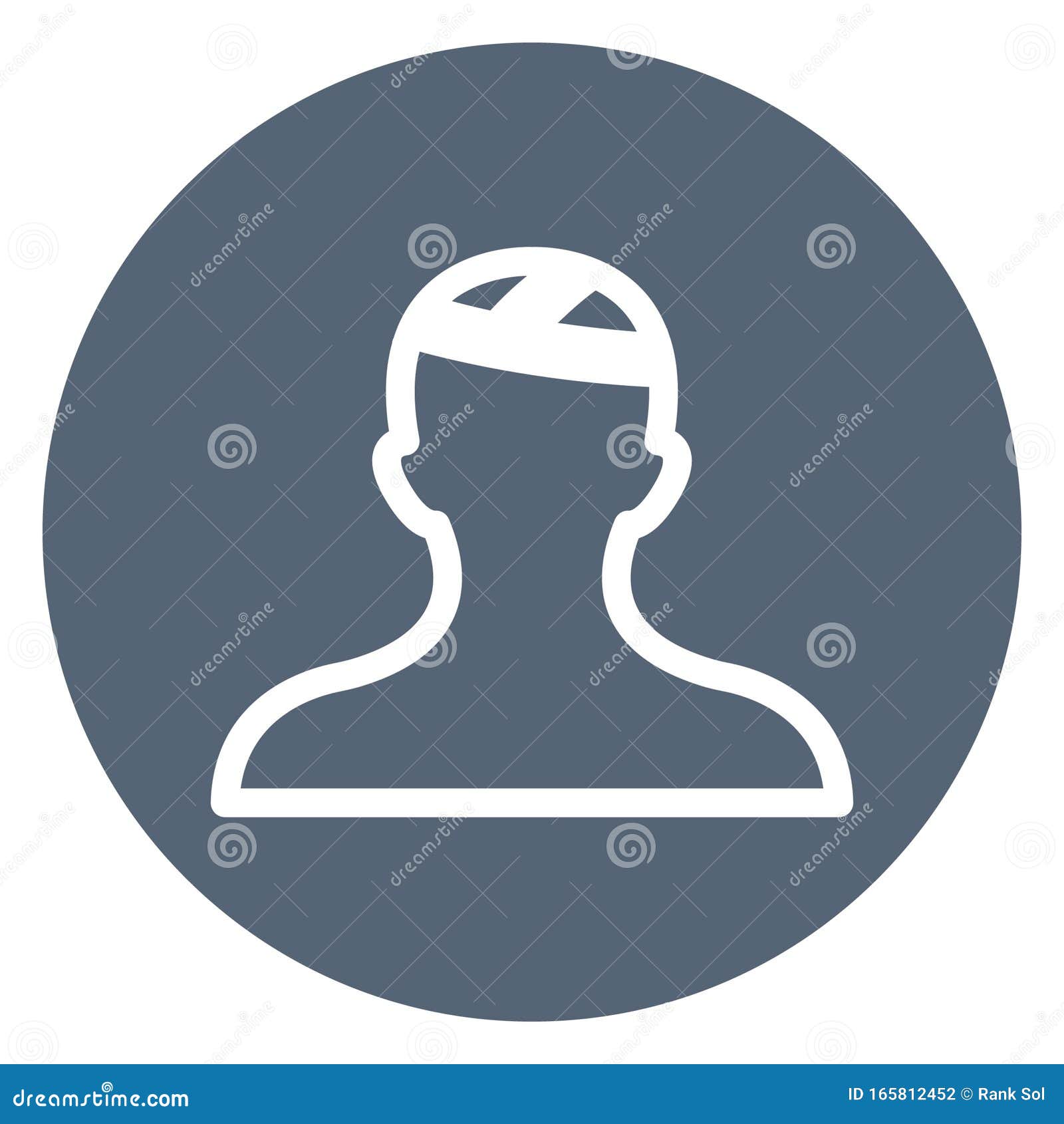 Head Injury Isolated Vector Icon that Can Be Easily Modified or Edit ...