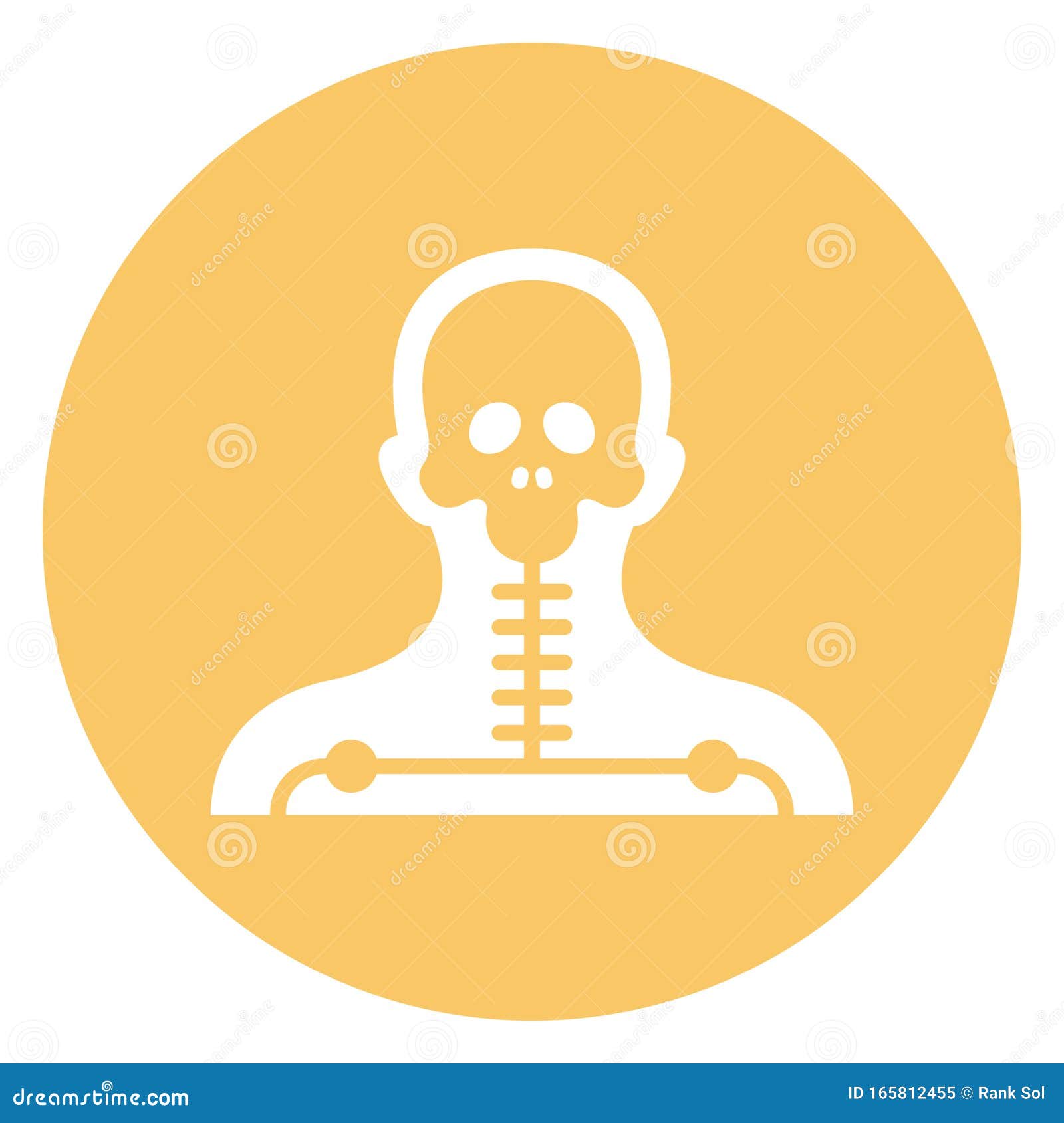 Body X Ray Isolated Vector Icon that Can Be Easily Modified or Edit ...