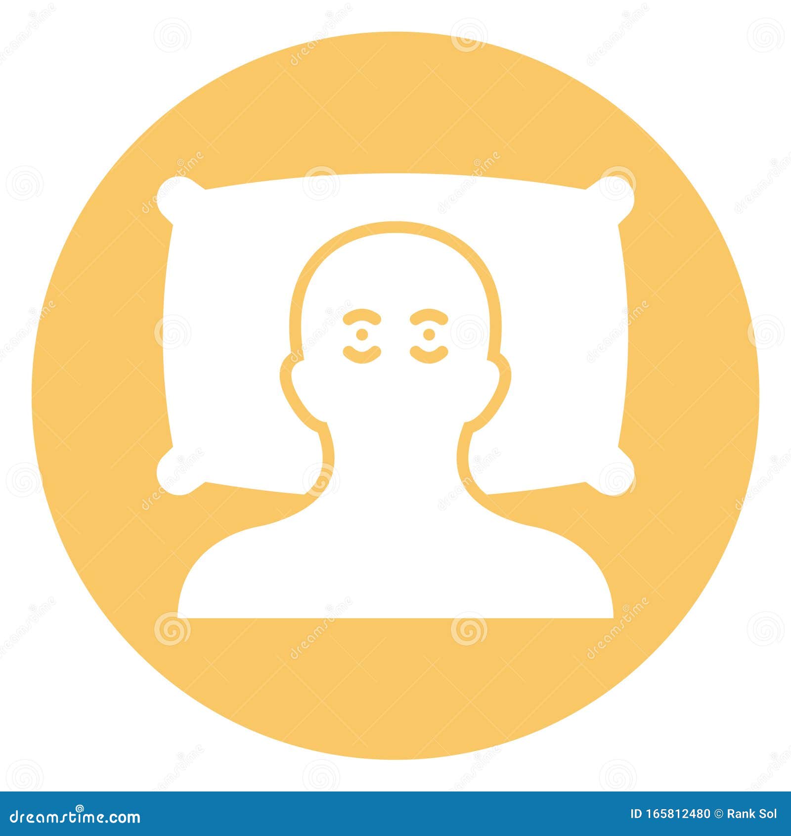 Rest on Bed Isolated Vector Icon that Can Be Easily Modified or Edit ...