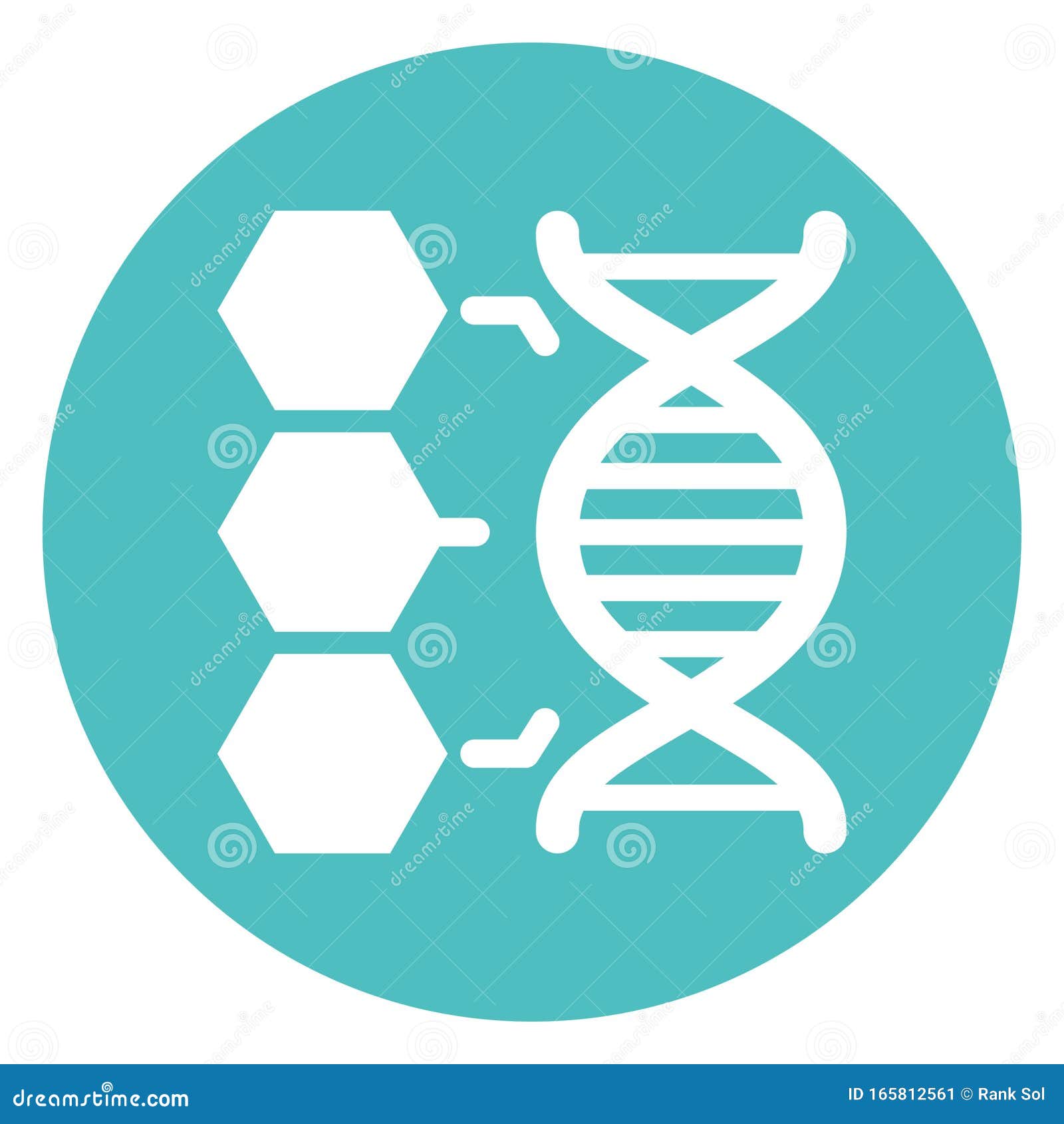 DNA Analysis Isolated Vector Icon that Can Be Easily Modified or Edit ...