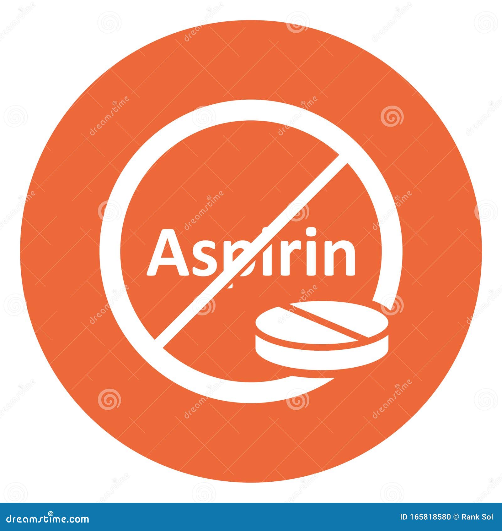 Aspirin Isolated Vector Icon that Can Be Easily Modified or Edit Stock ...