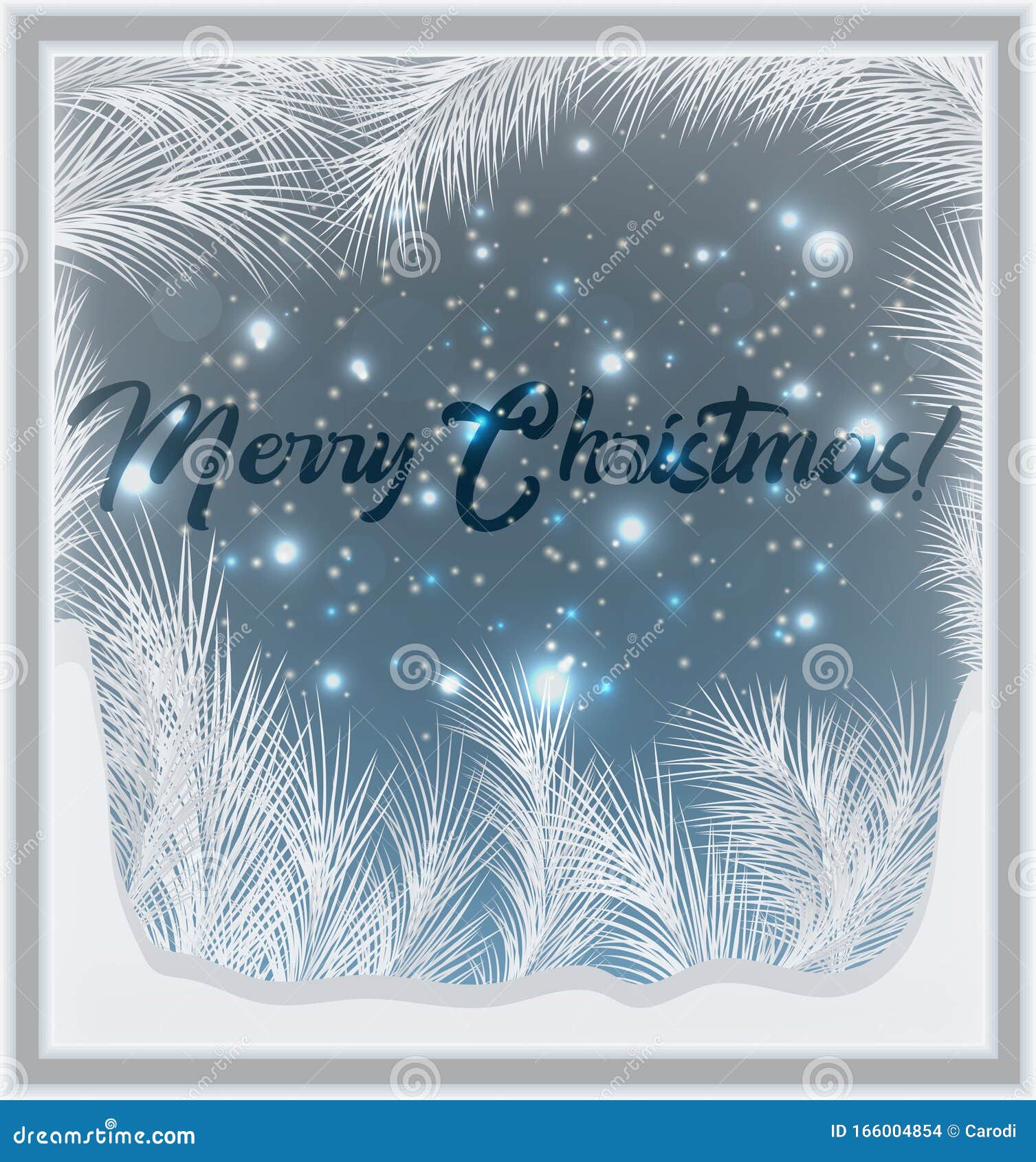 Frosted Window. Vector Illustration. | CartoonDealer.com #79290831