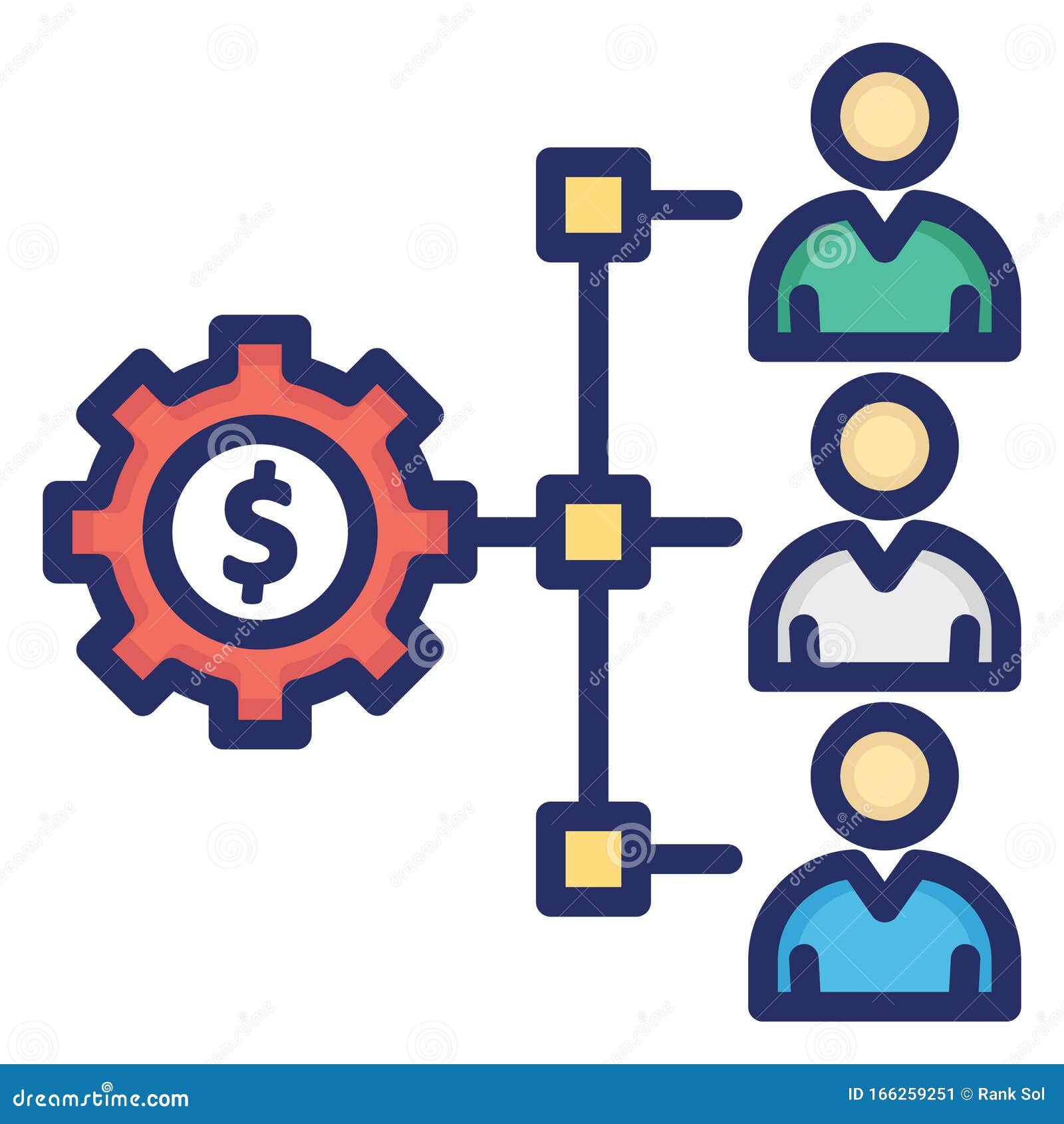 Stakeholder Icon Vector Illustration | CartoonDealer.com #186078234