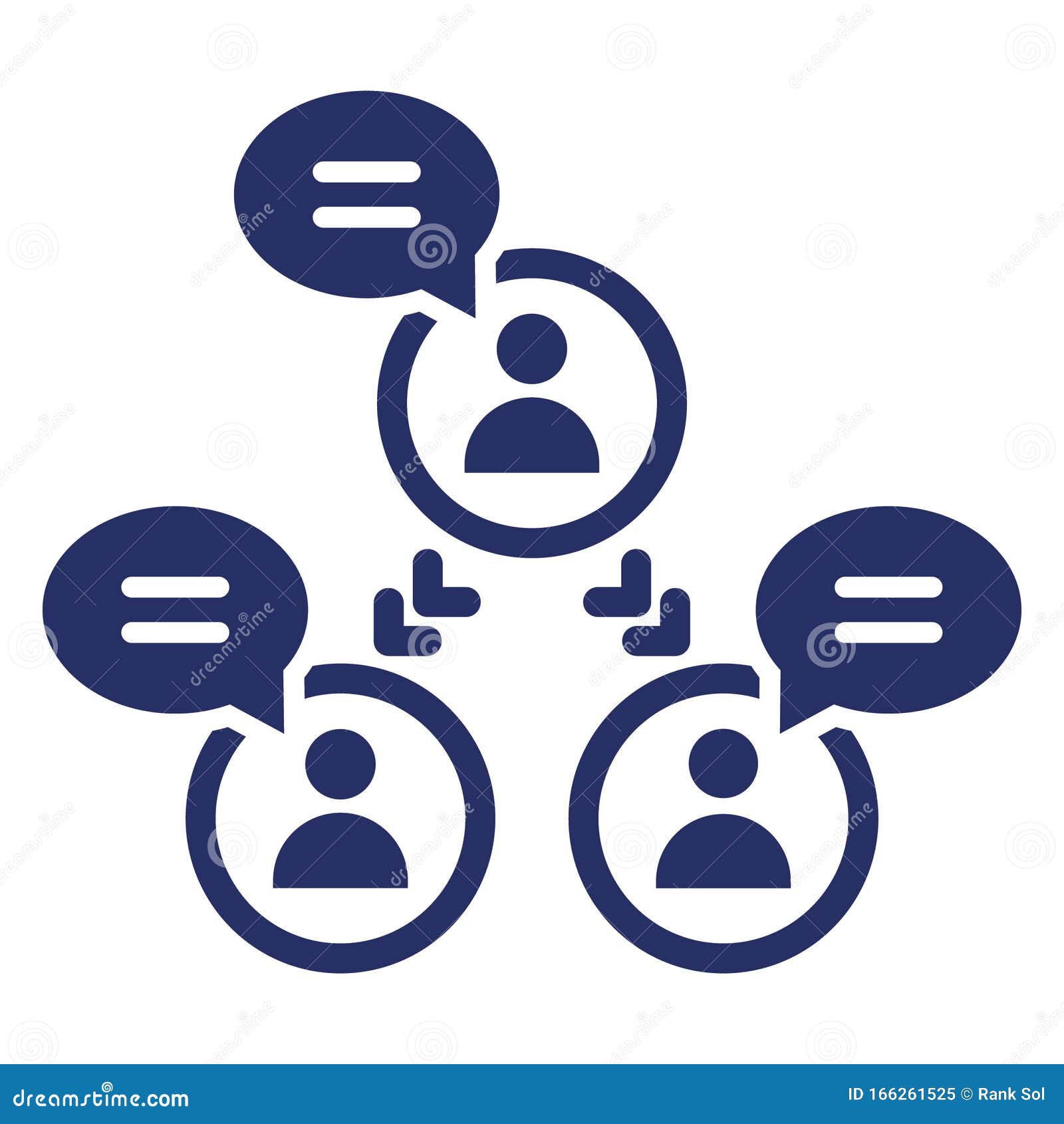 Collaboration Isolated Vector Icon Which Can Easily Modify or Edit ...