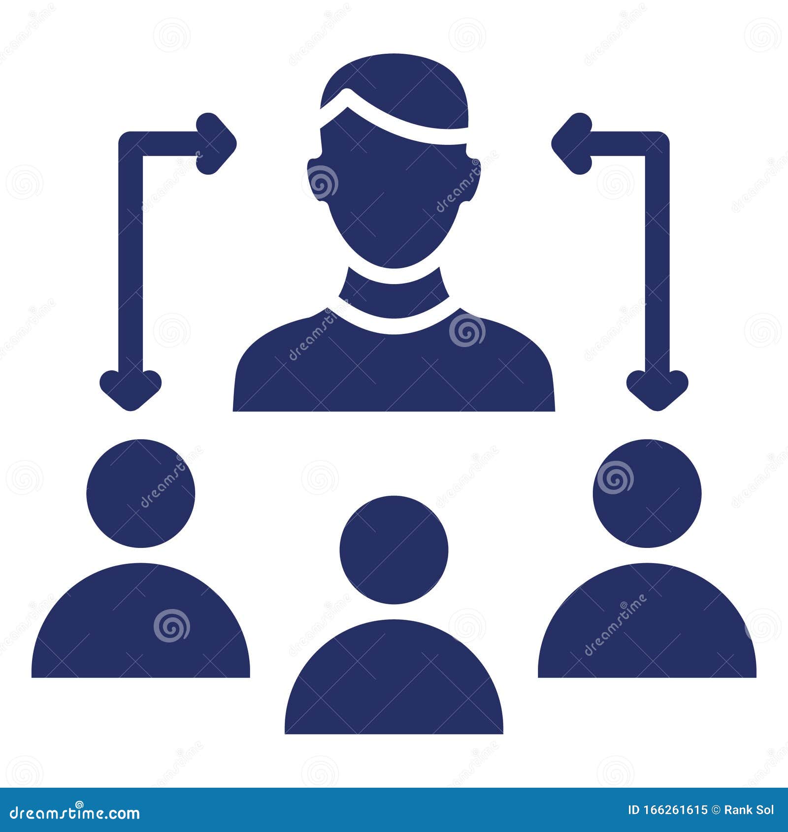 Collaboration Isolated Vector Icon Which Can Easily Modify or Edit ...