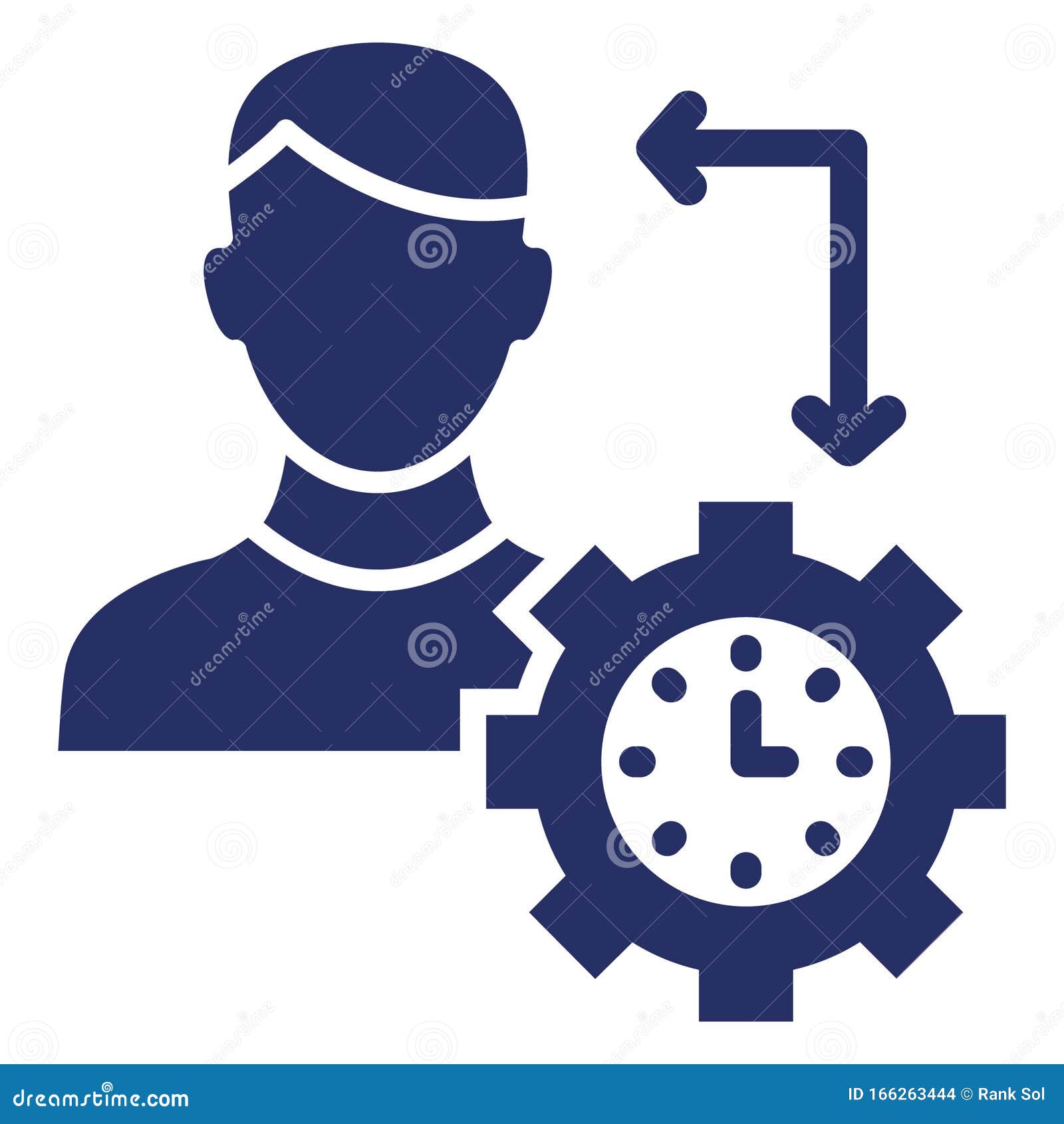 Deadline Isolated Vector Icon Which Can Easily Modify or Edit Stock ...