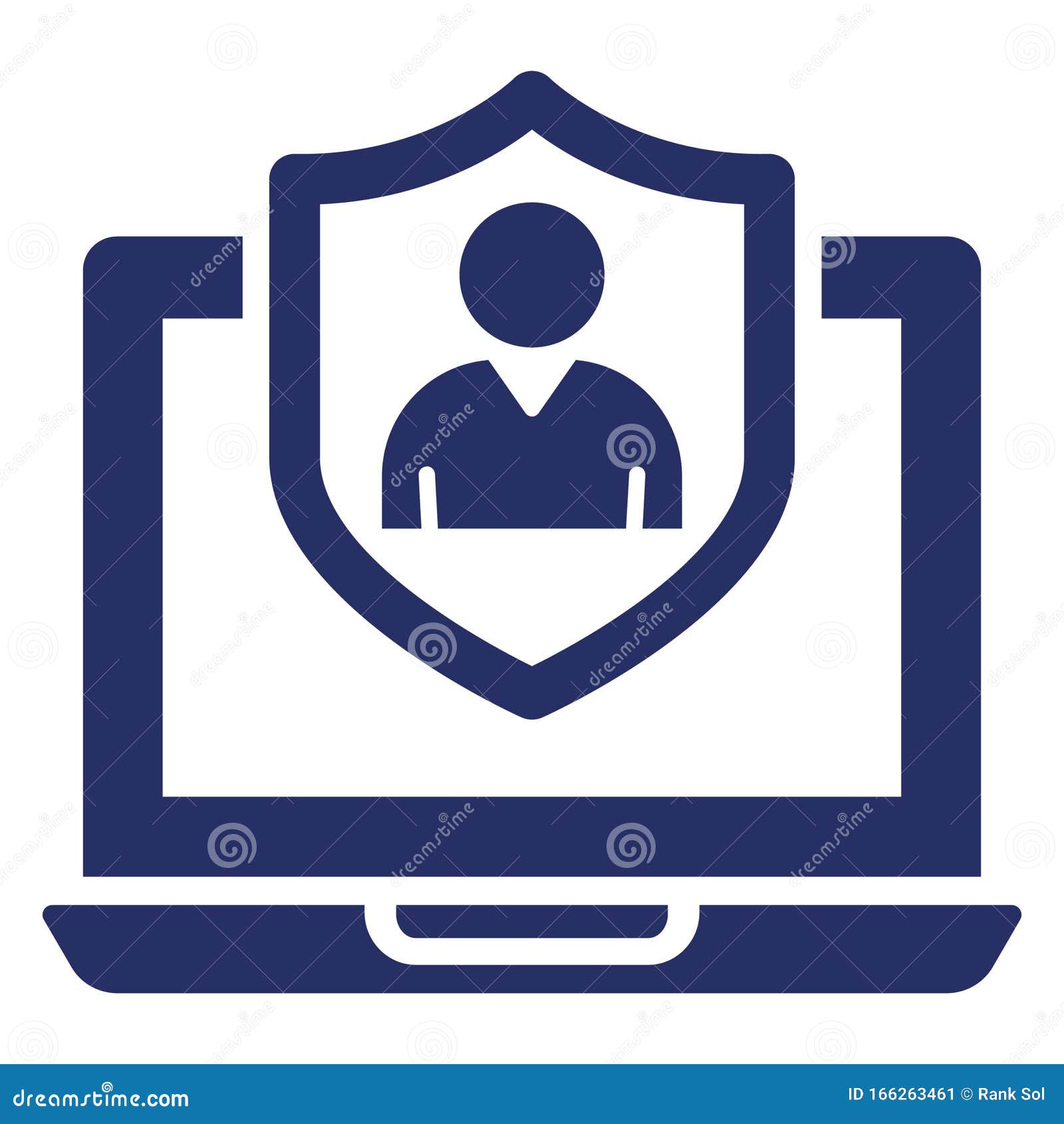 Account Security Isolated Vector Icon Which Can Easily Modify or Edit ...