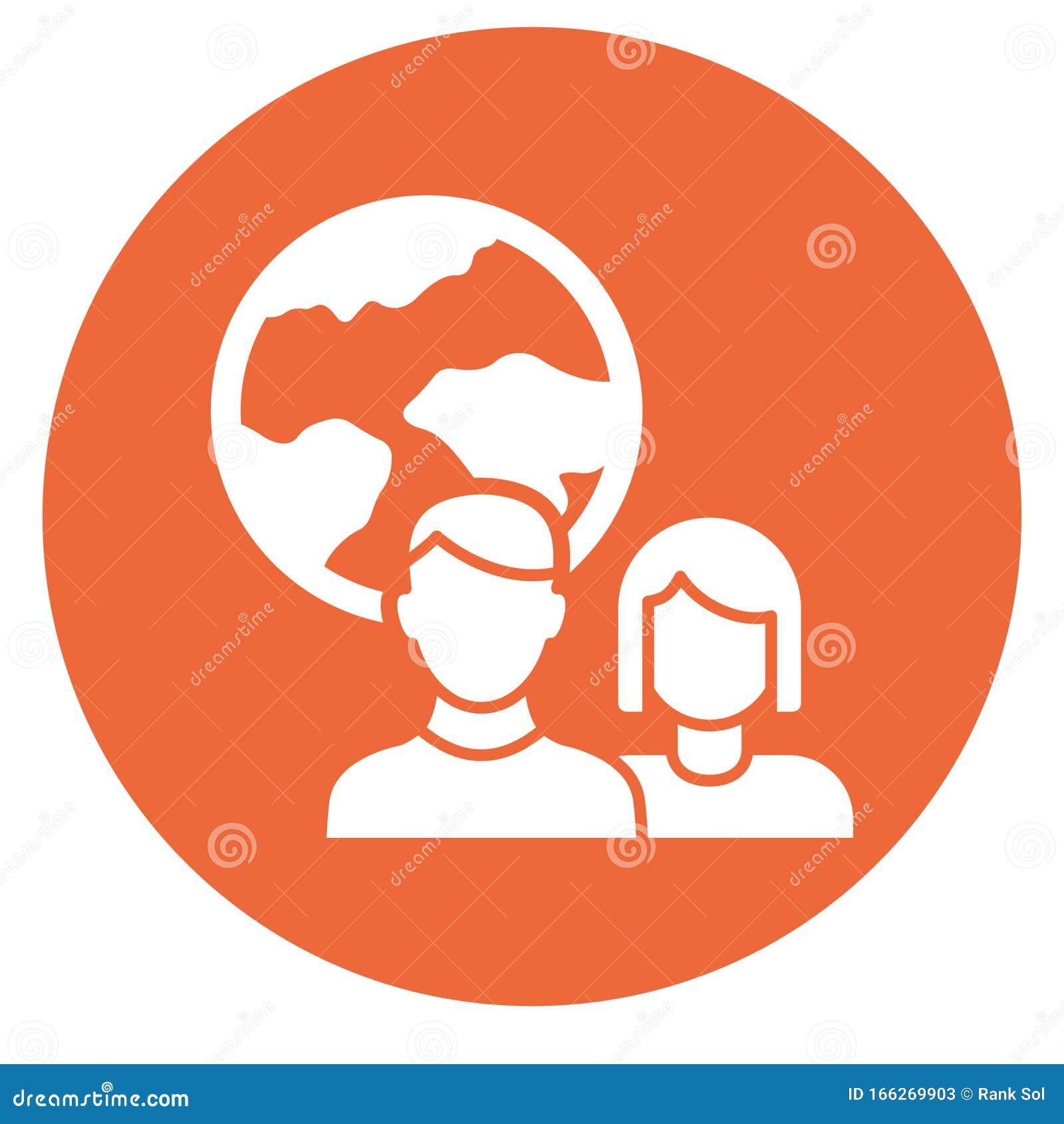 Global Relation Isolated Vector Icon Which Can Easily Modify or Edit ...