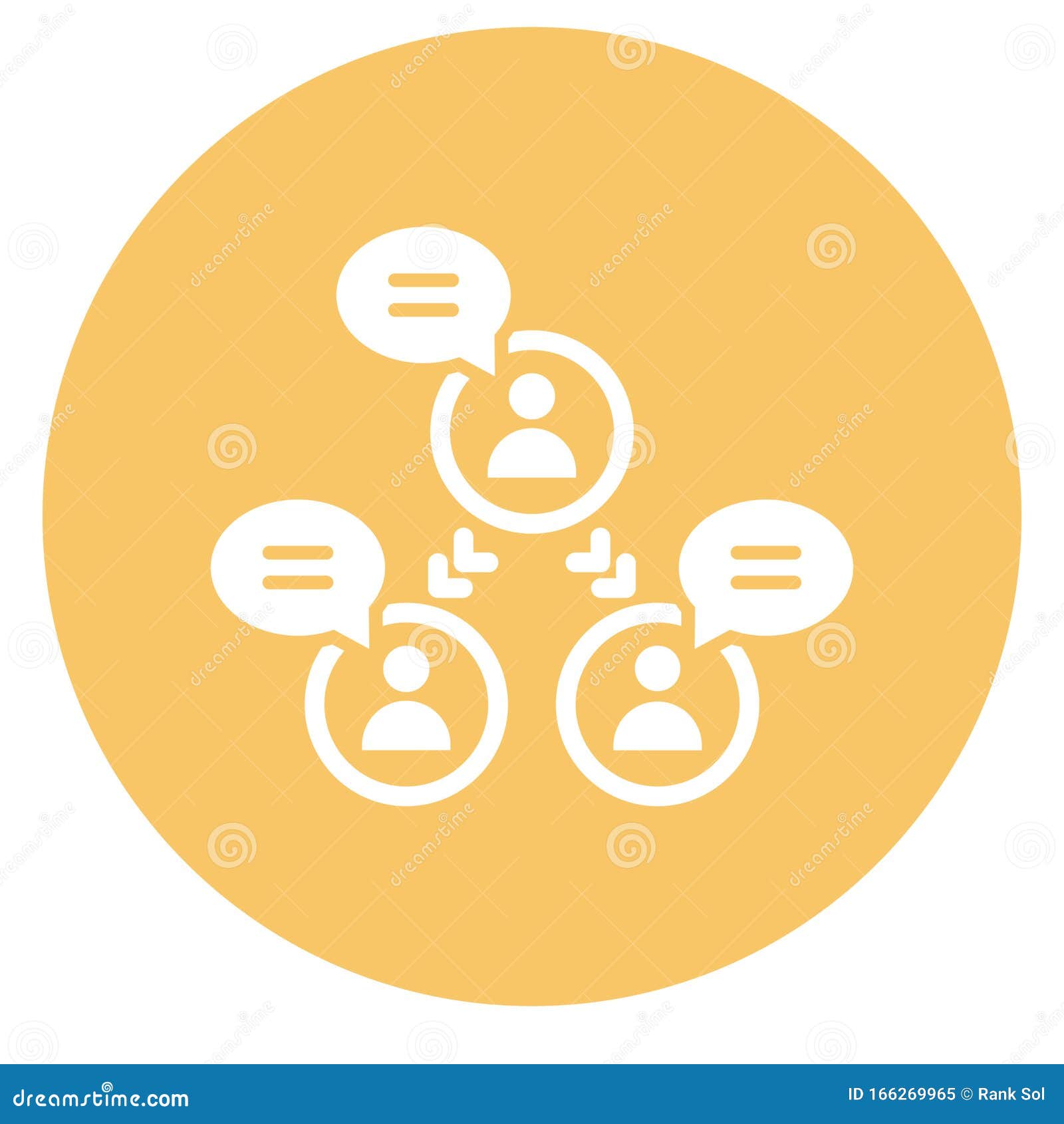 Collaboration Isolated Vector Icon Which Can Easily Modify or Edit ...