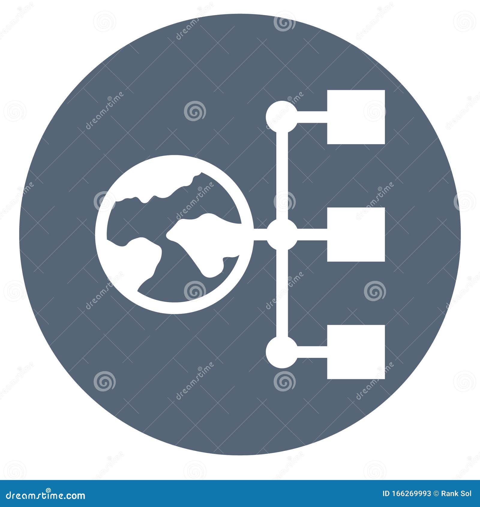 Affiliate Network Isolated Vector Icon Which Can Easily Modify or Edit ...