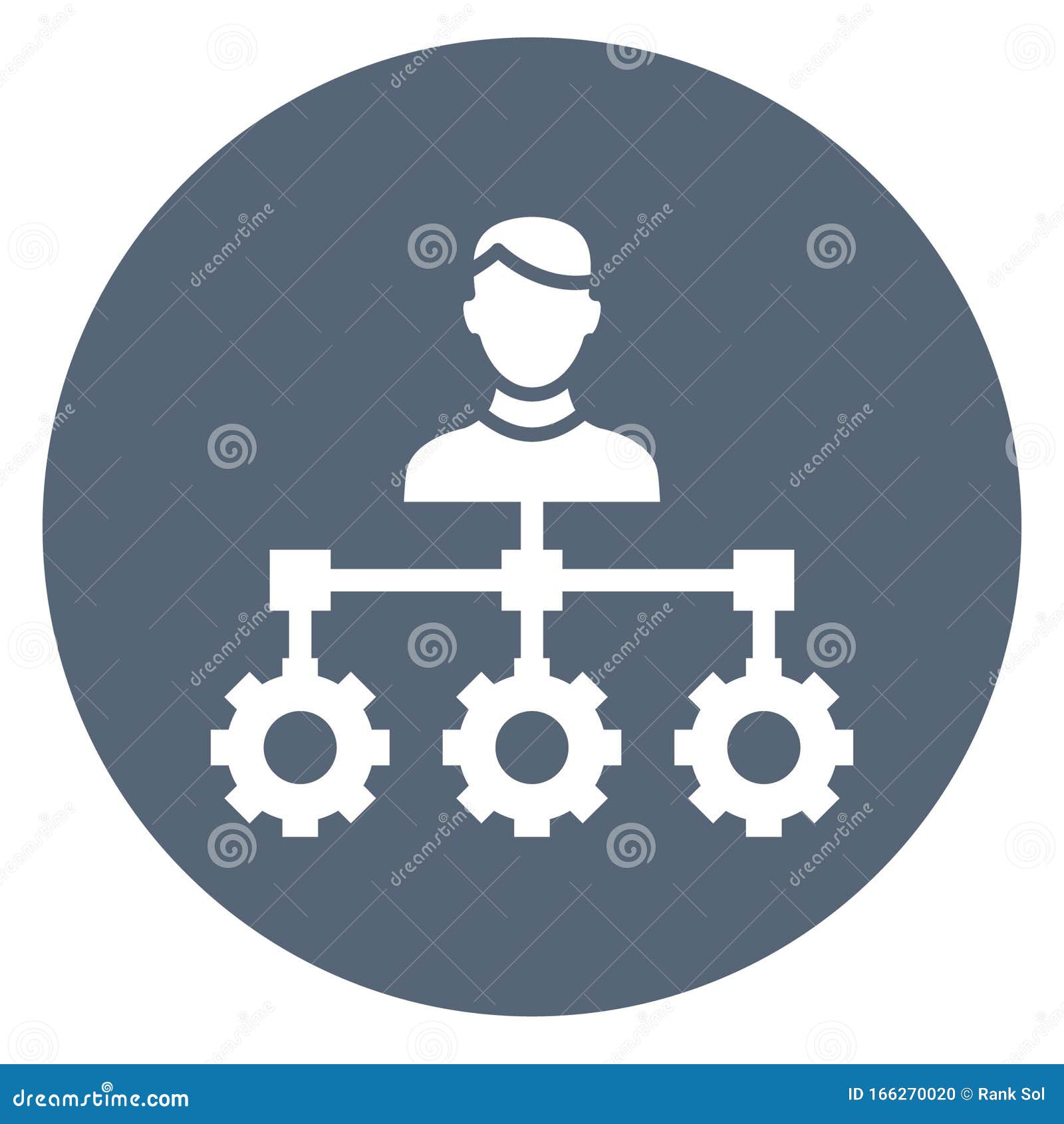 Employee Growth, Isolated Vector Icon Which Can Easily Modify or Edit ...